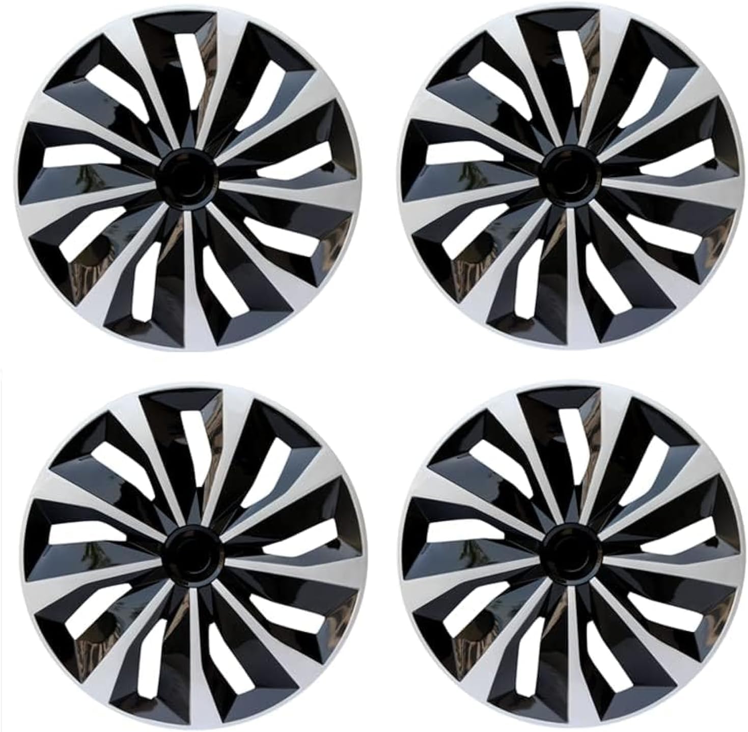 Amazon.com: OxGord Hubcaps Wheel Covers - (Set of 4) Hub Caps Wheels ...