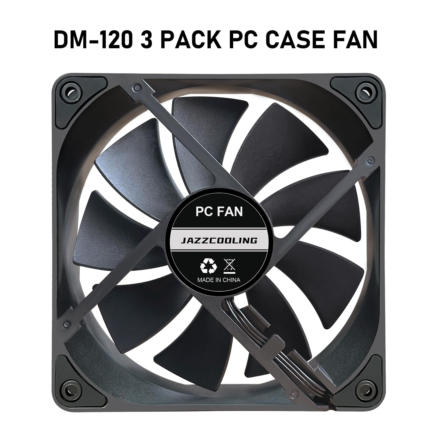 120mm Case Fan 3 Pack pc Fans... - B0C68QNGX2 | Encarguelo.com