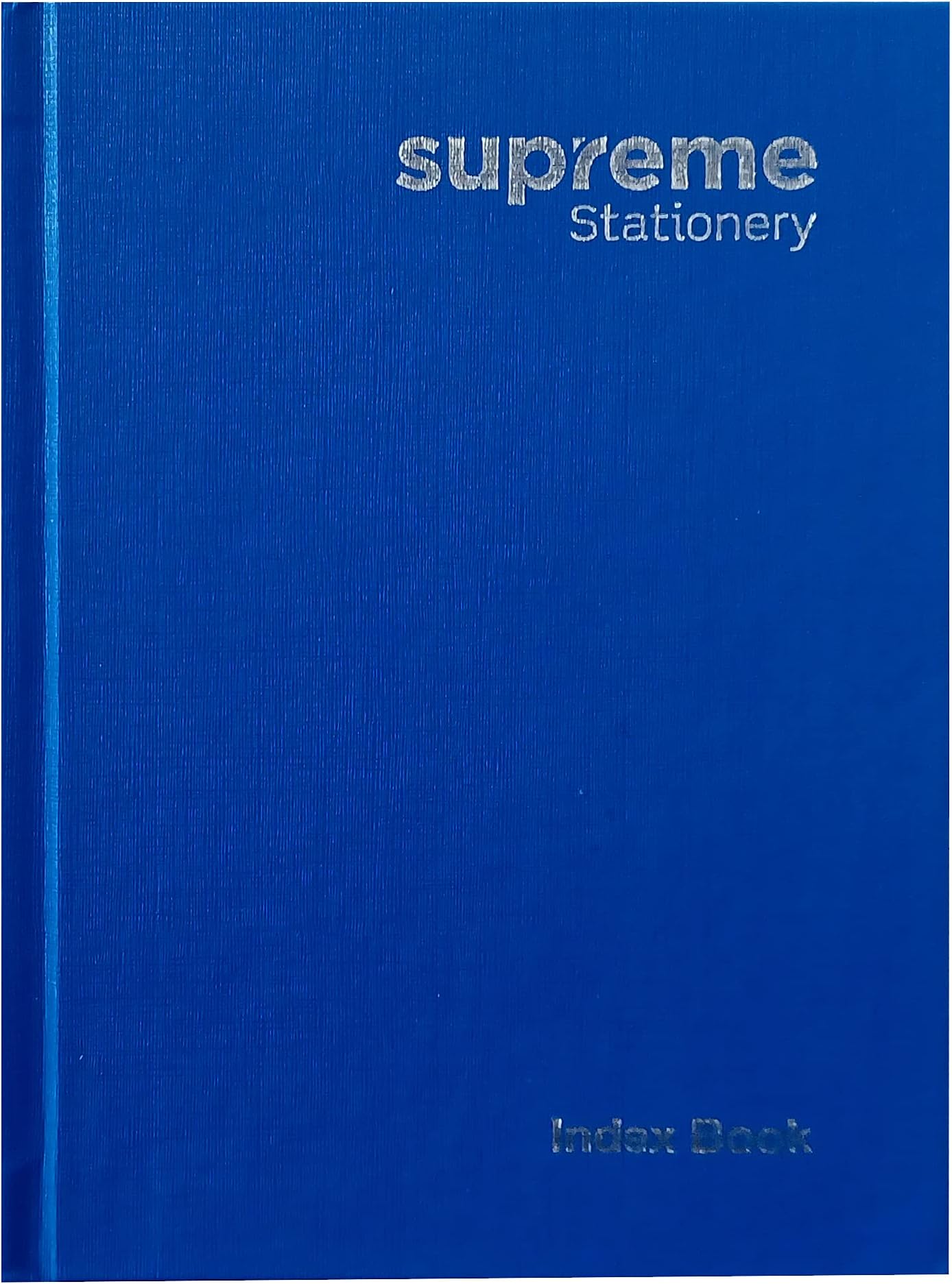 Supreme Stationery A4 Red Hard Cover A-Z Index Notebook Ruled (100 ...