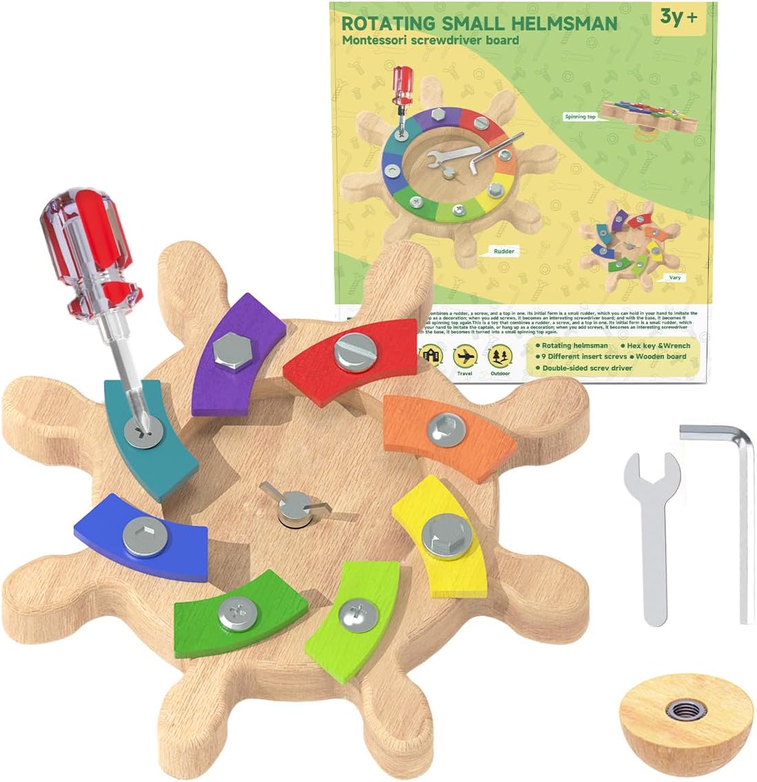 Amazon.com: Montessori Screwdriver Board Set, Innovative Children's ...