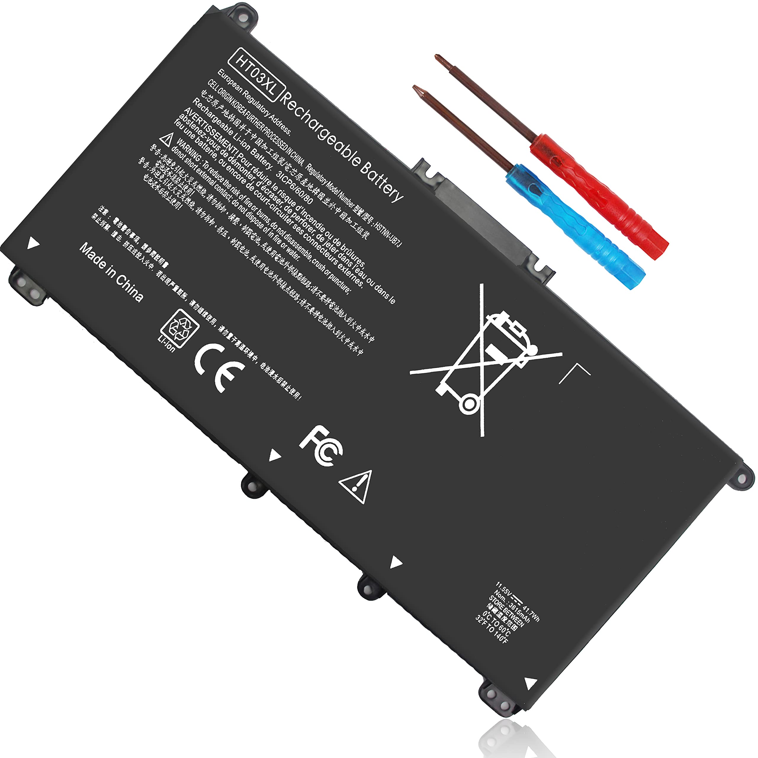 Snapklik.com : HT03XL L11119-855 Laptop Battery For HP Pavilion 15 ...