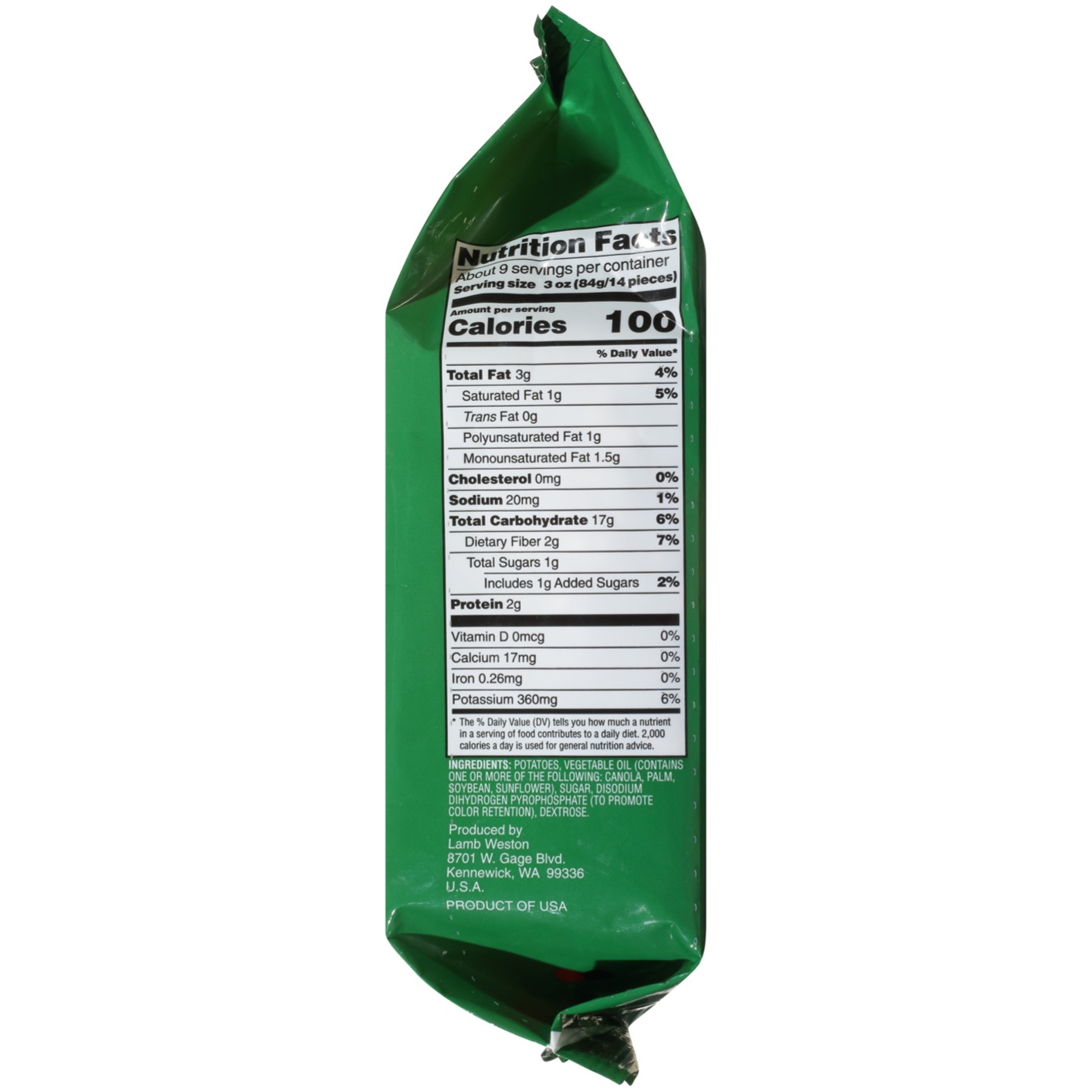 Amazon.com: Nathan's Famous Jumbo Crinkle Cut French Fries, 28 oz ...