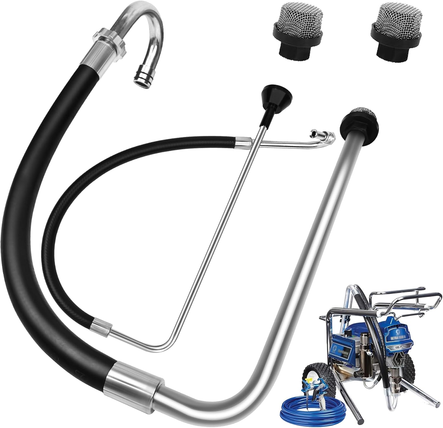 Amazon.com: 2025 New Stainless Steel Suction Hose and Reflux Line Sets ...