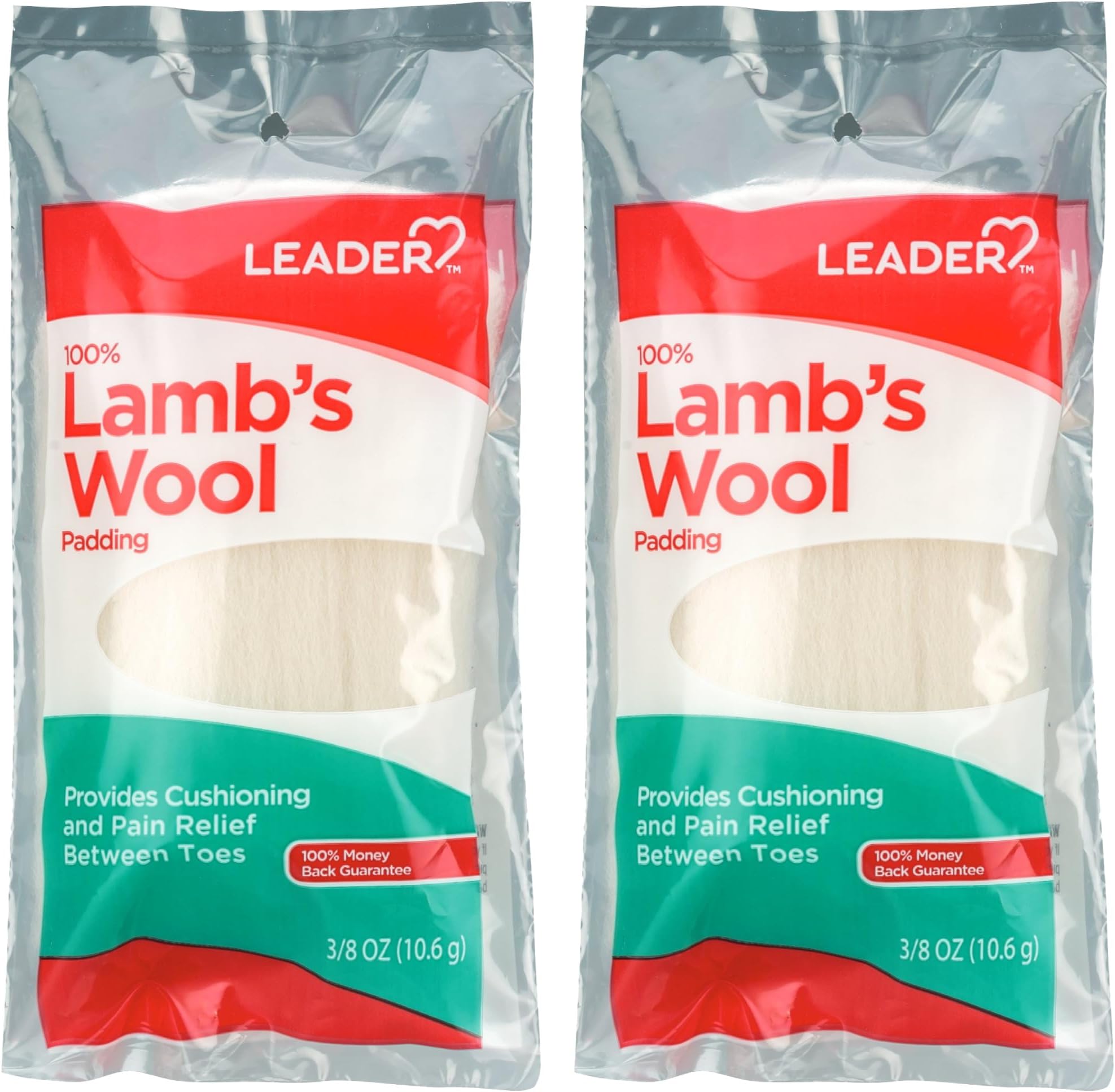 Amazon.com: Leader 100% Lambs Wool Padding, Provides Cushioning Comfort ...