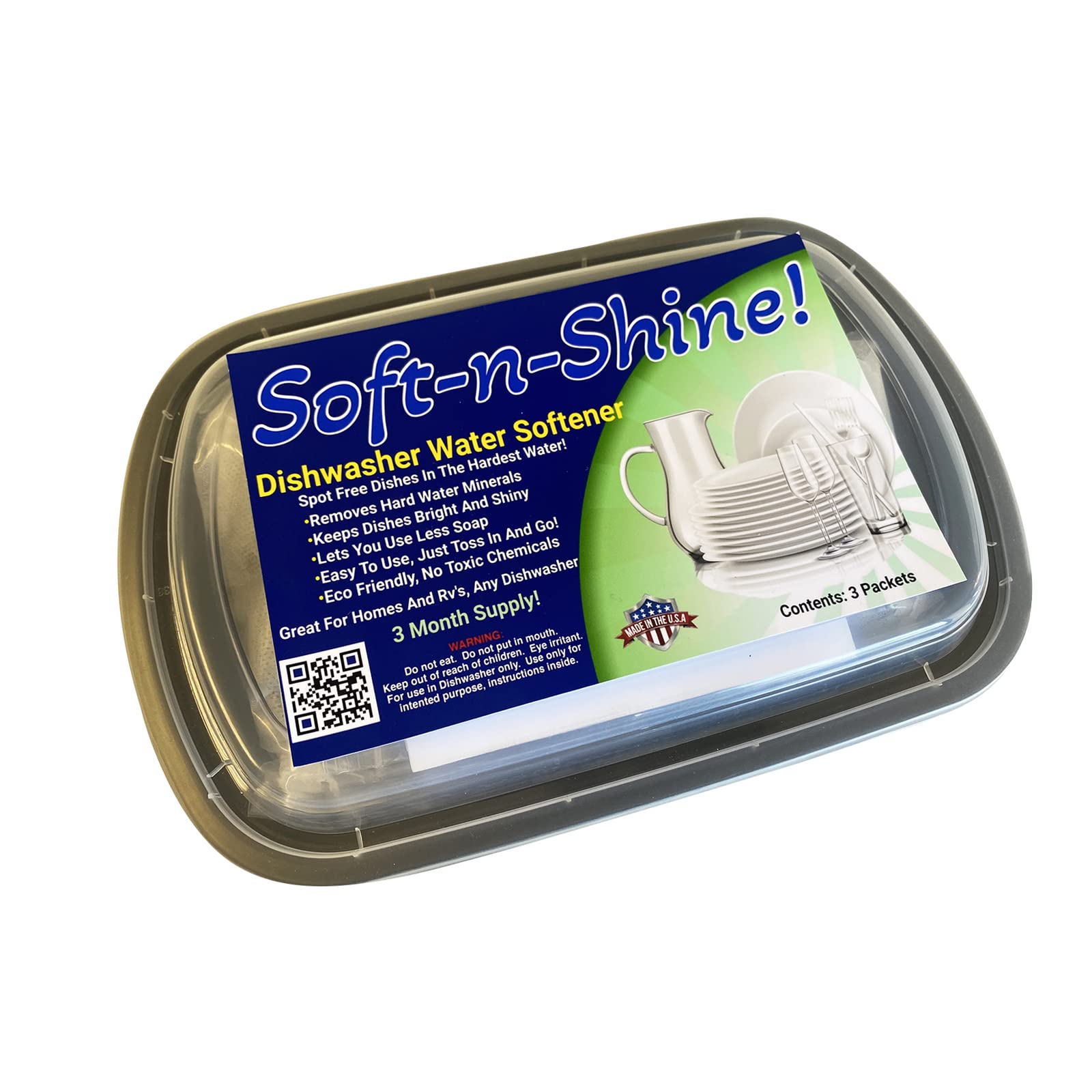 Amazon.com: Soft-n-Shine! Dishwasher Water Softener : Health & Household