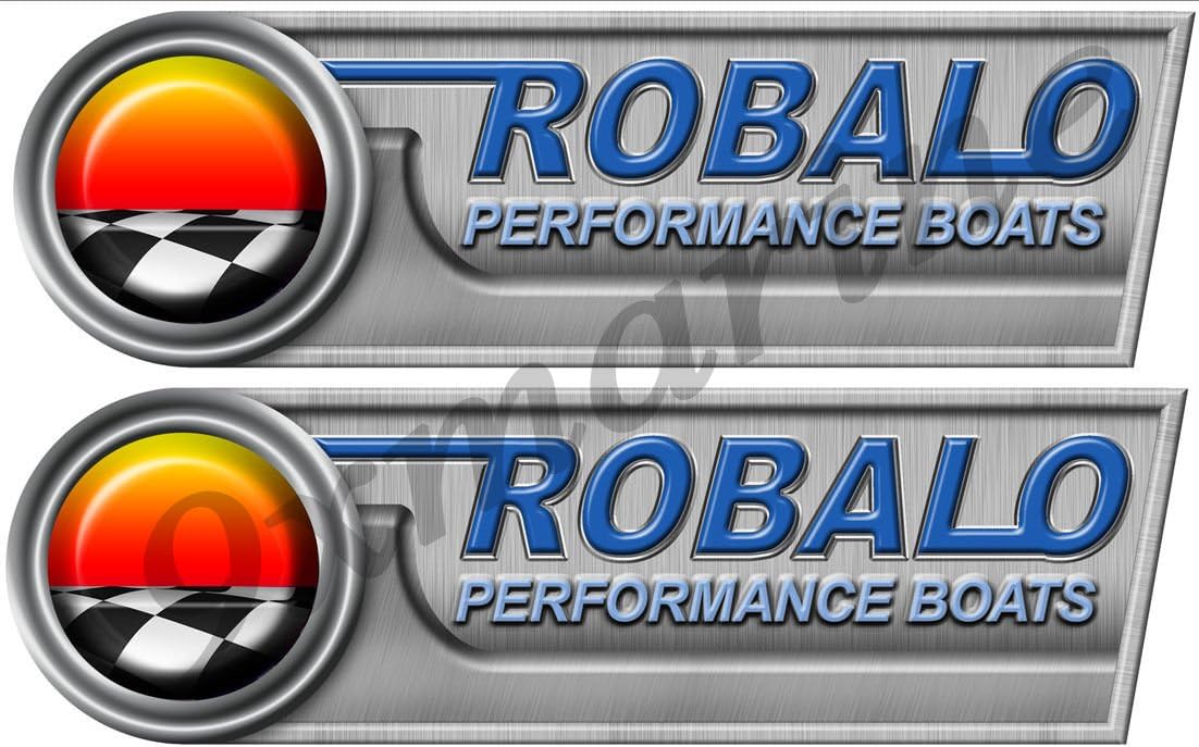 Amazon.com: ROBALO Decals/Stickers. Remastered Decals/Stickers for Boat ...