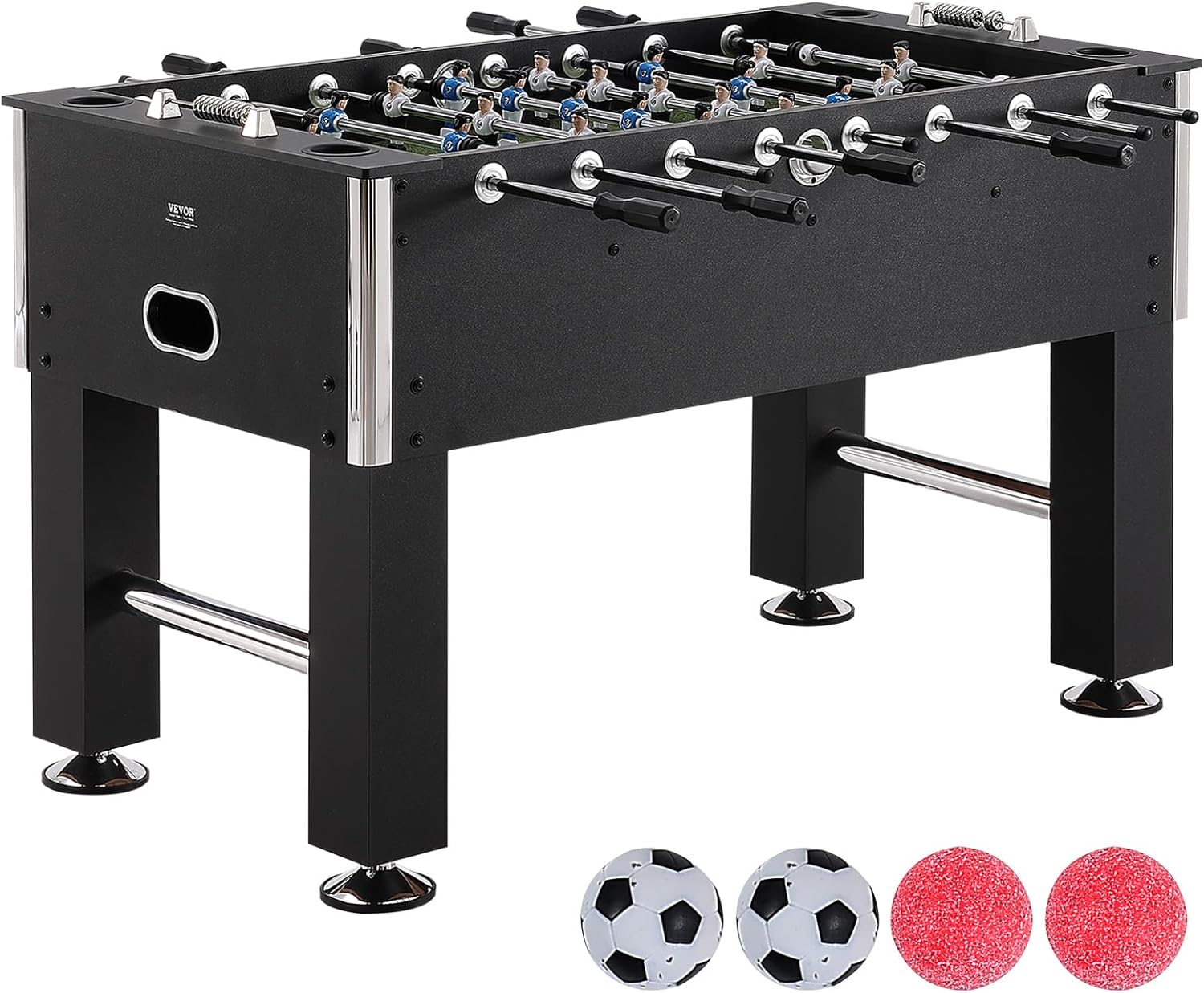 Amazon.com : VEVOR Foosball Table, 55 inch Standard Size Foosball Table ...