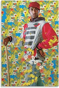 Amazon.com: Kehinde Wiley Portraiture Posters Wall Art Poster Scroll ...