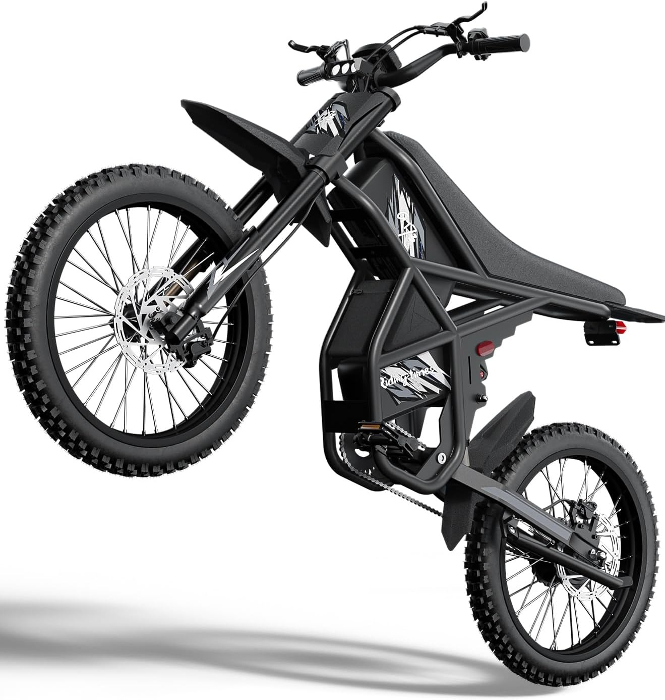 Amazon.com: GT73 Electric Dirt Bike for Adults, 1747Wh Dual Battery Electric Dirtbike with 2000W ...