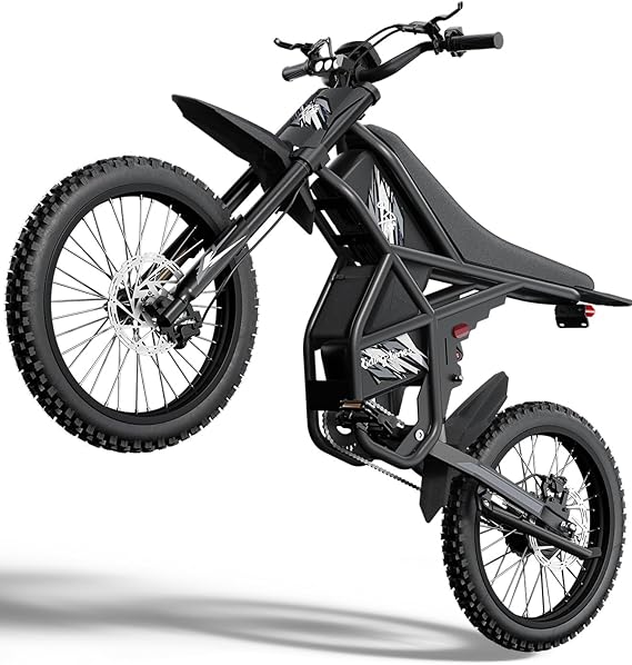 Amazon.com: GT73 Electric Dirt Bike for Adults, 1747Wh Dual Battery Electric Dirtbike with 2000W ...