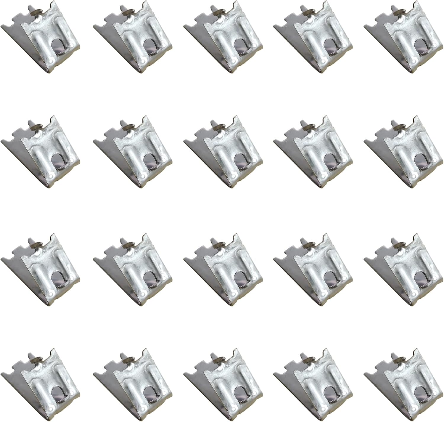 Amazon.com: 20 Pieces Refrigerator Shelf Clip,Anti-shedding style ...