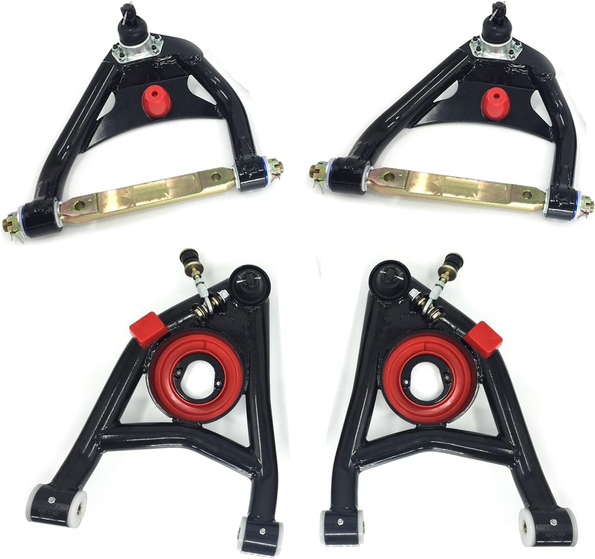 Amazon.com: Forlevlaep Suspension Upper and Lower Tubular Control Arms ...