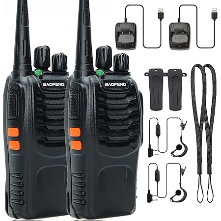 Amazon.com: pxton Walkie Talkies Rechargeable Long Range Two-Way Radios ...