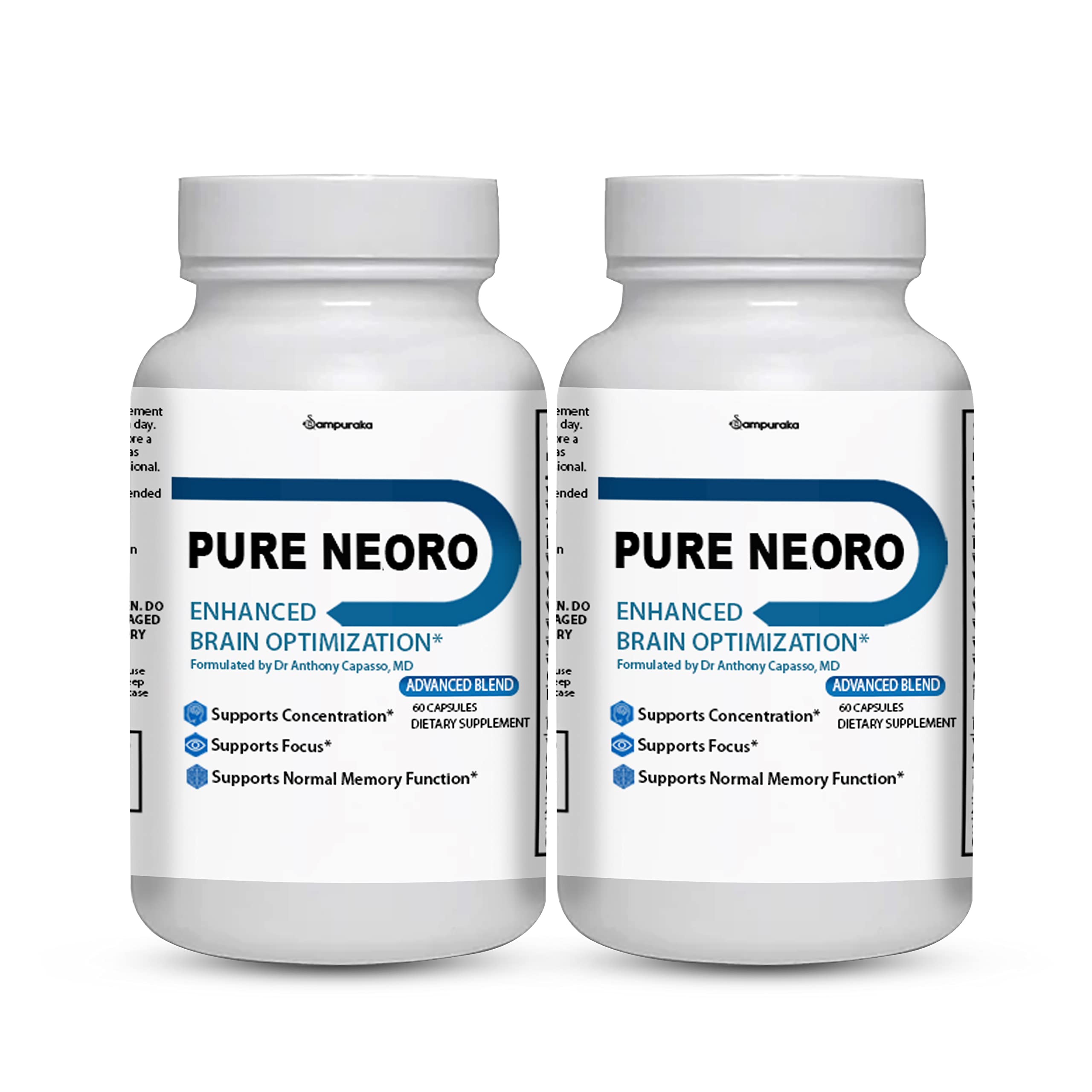Amazon.com: Pure Neoro Advanced Formula 2 Bottles : Health & Household
