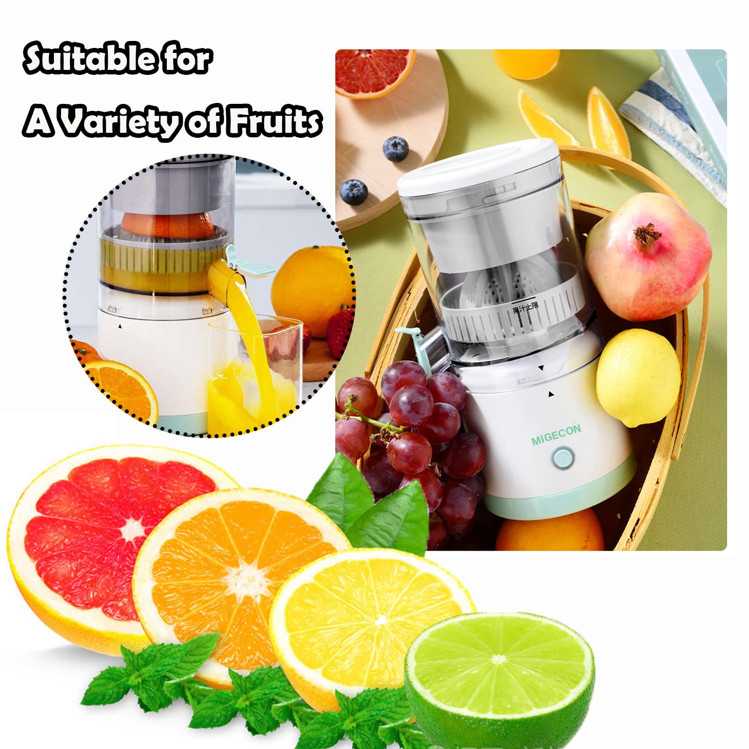 Automatic Electrical Citrus Juicer For Orange, Electric Orange Juicer ...