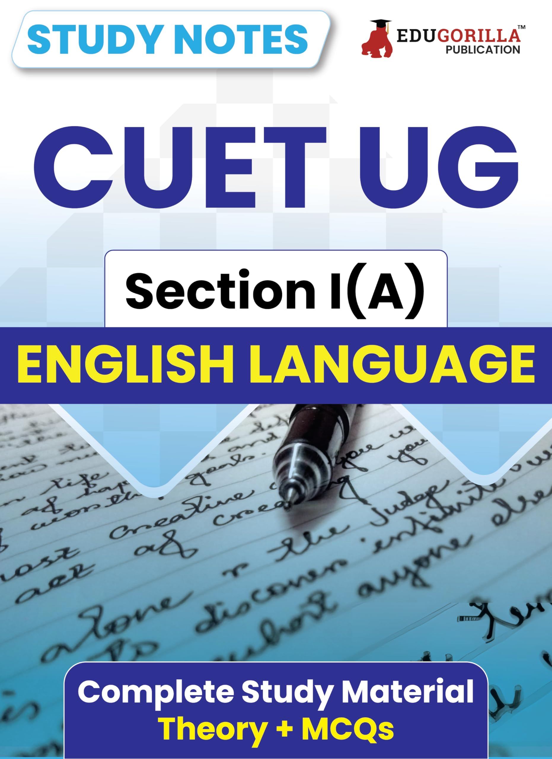 Buy CUET UG Section I(A) : English Language Study Notes 2024 with ...