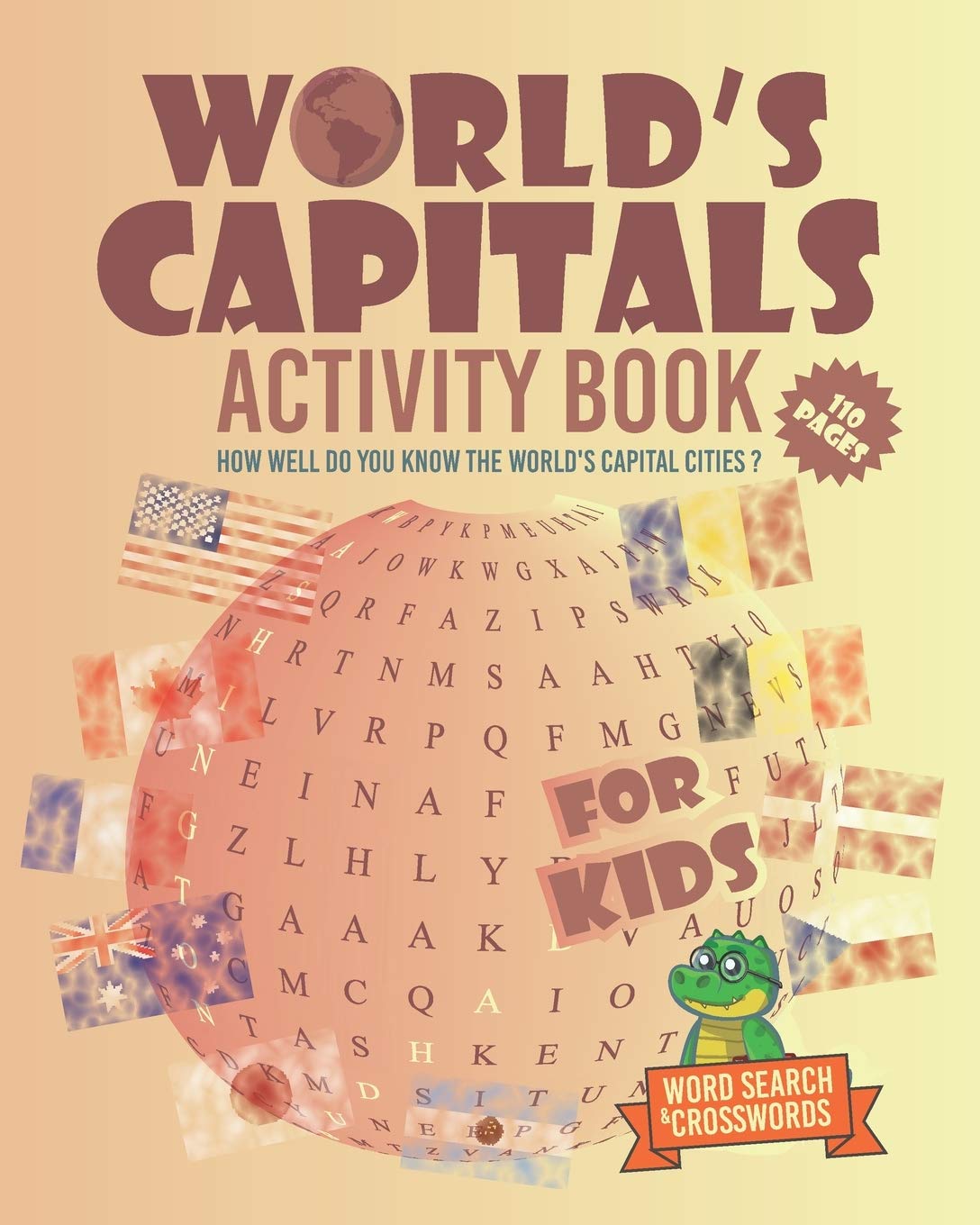 Buy World's Capitals Activity Book For Kids: How well do you know the ...