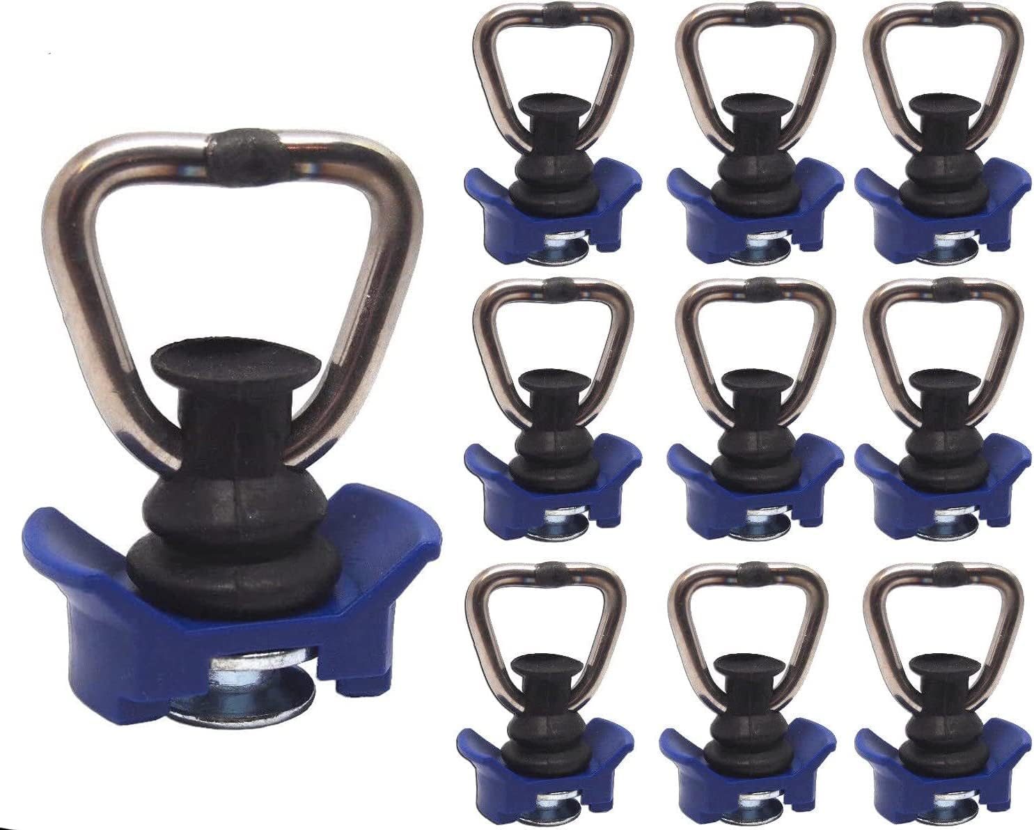 NTG 10 x single fitting end fitting airline rail lashing rails 900 daN ...