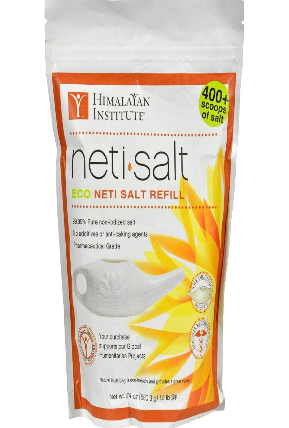 Amazon.com : Himalayan Chandra, Neti Salt Bag, 24 Ounce : Personal Care ...