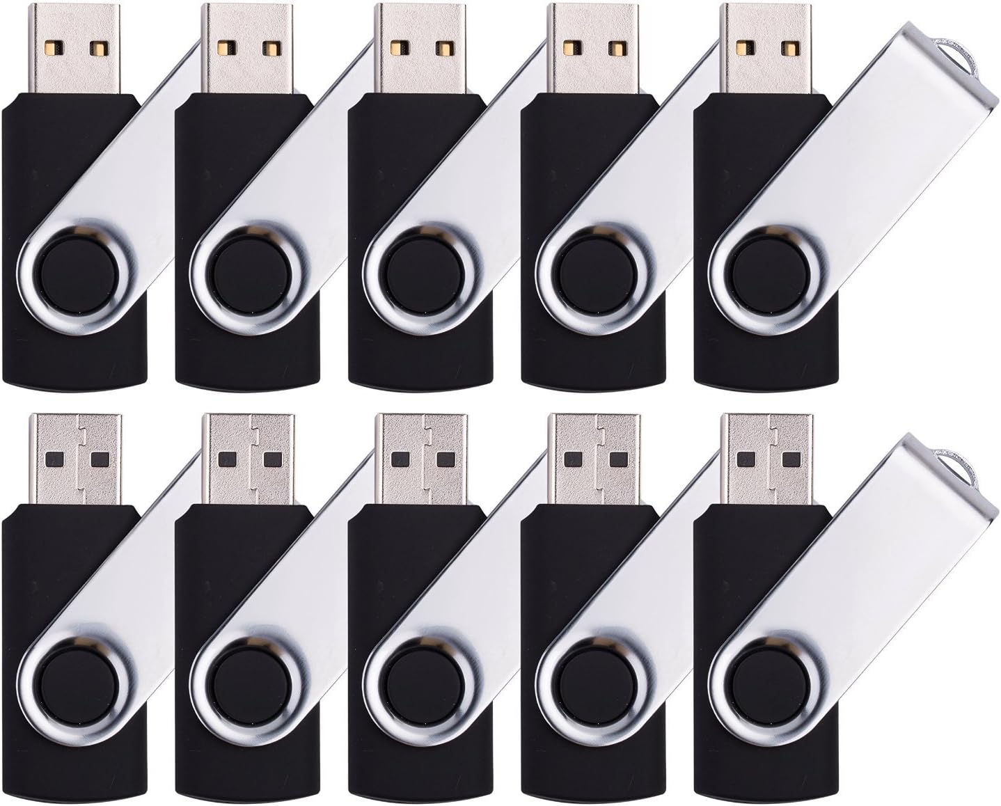 Amazon.com: DDC 20 Pcs 16GB USB Flash Drives USB 2.0 Memory Stick Fold ...