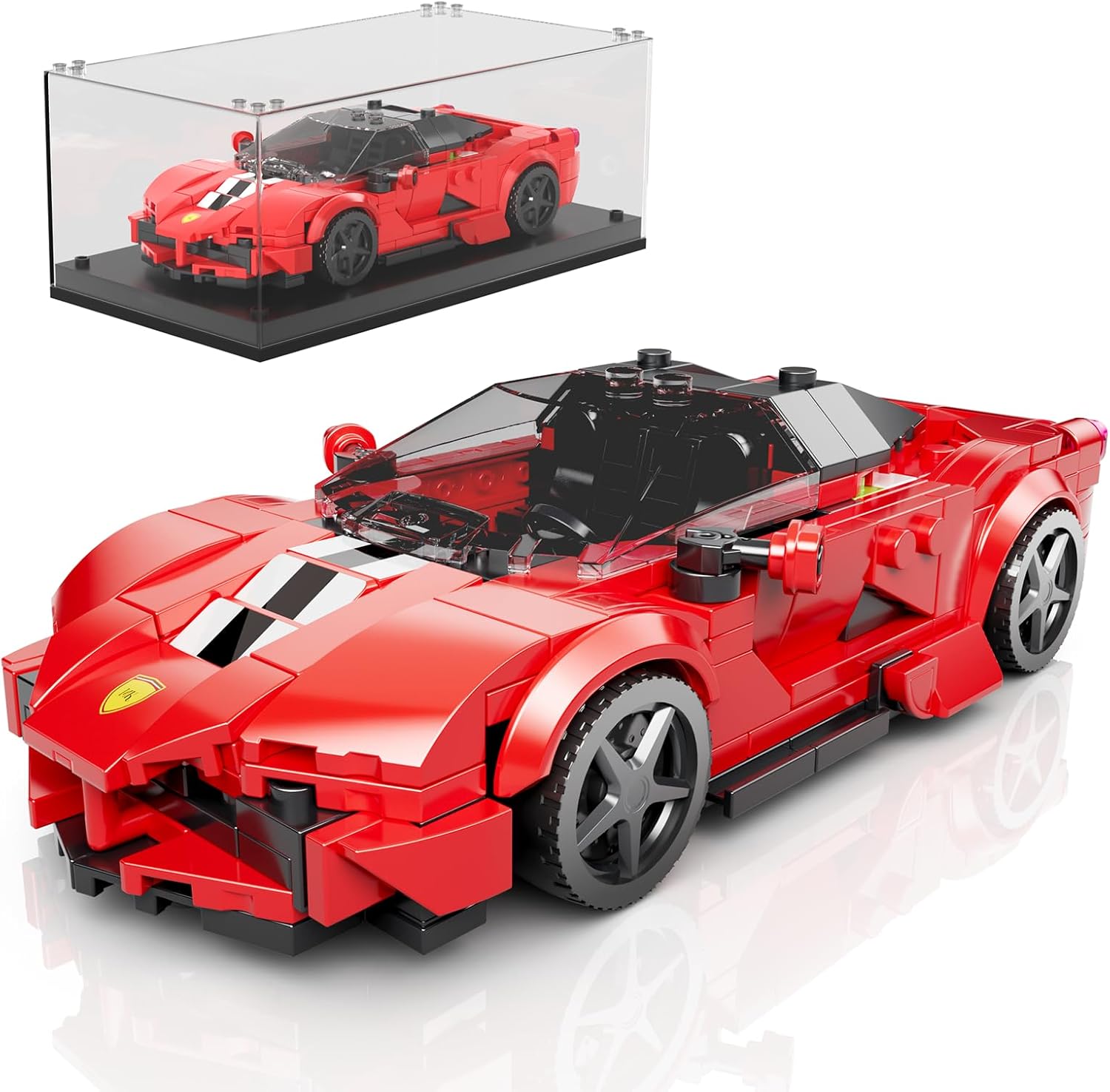 Amazon.com: Mould King Speed Champion Car Building Sets, Model Car Set ...