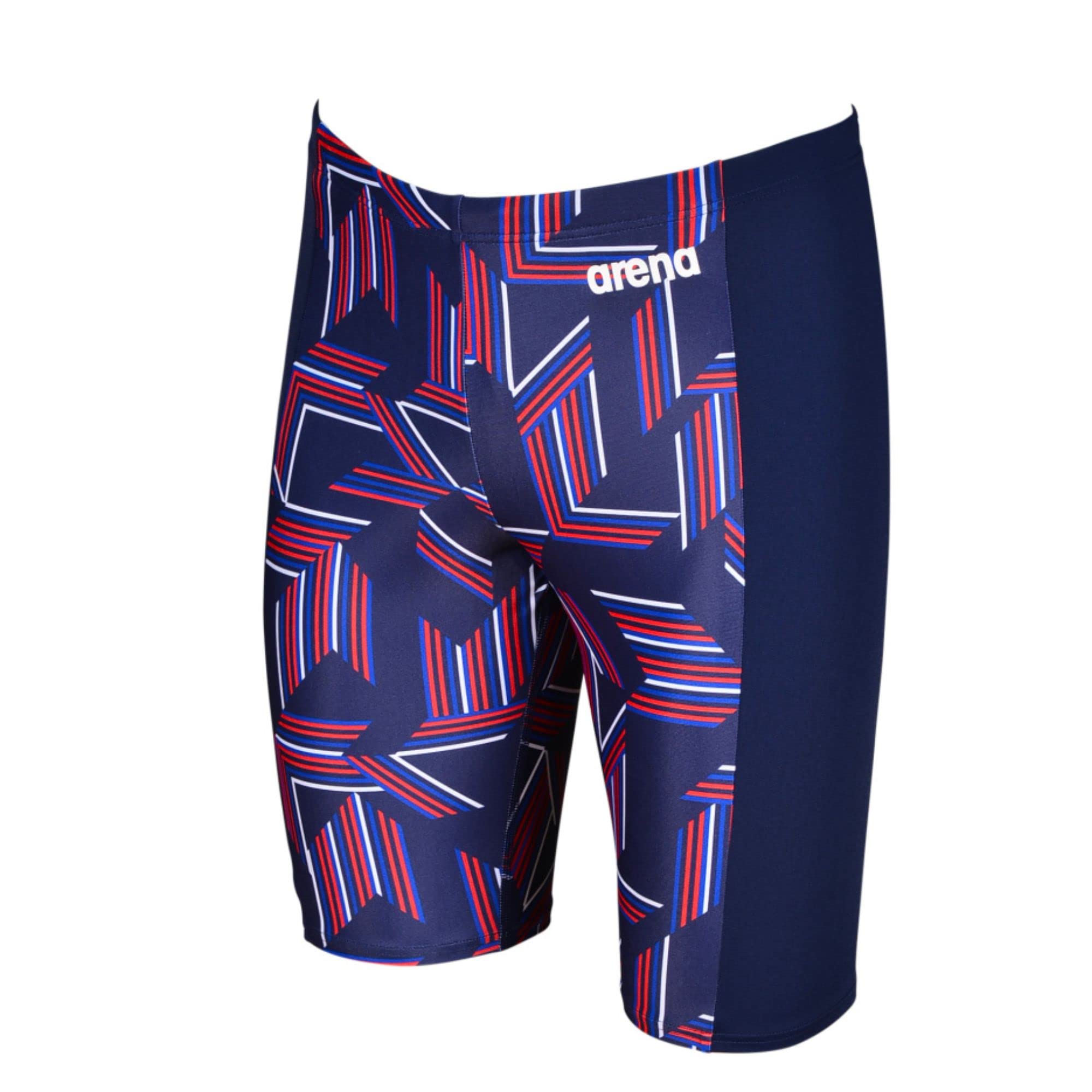 Snapklik.com : ARENA Puzzled Athletic Swim Jammers For Men Competitive ...