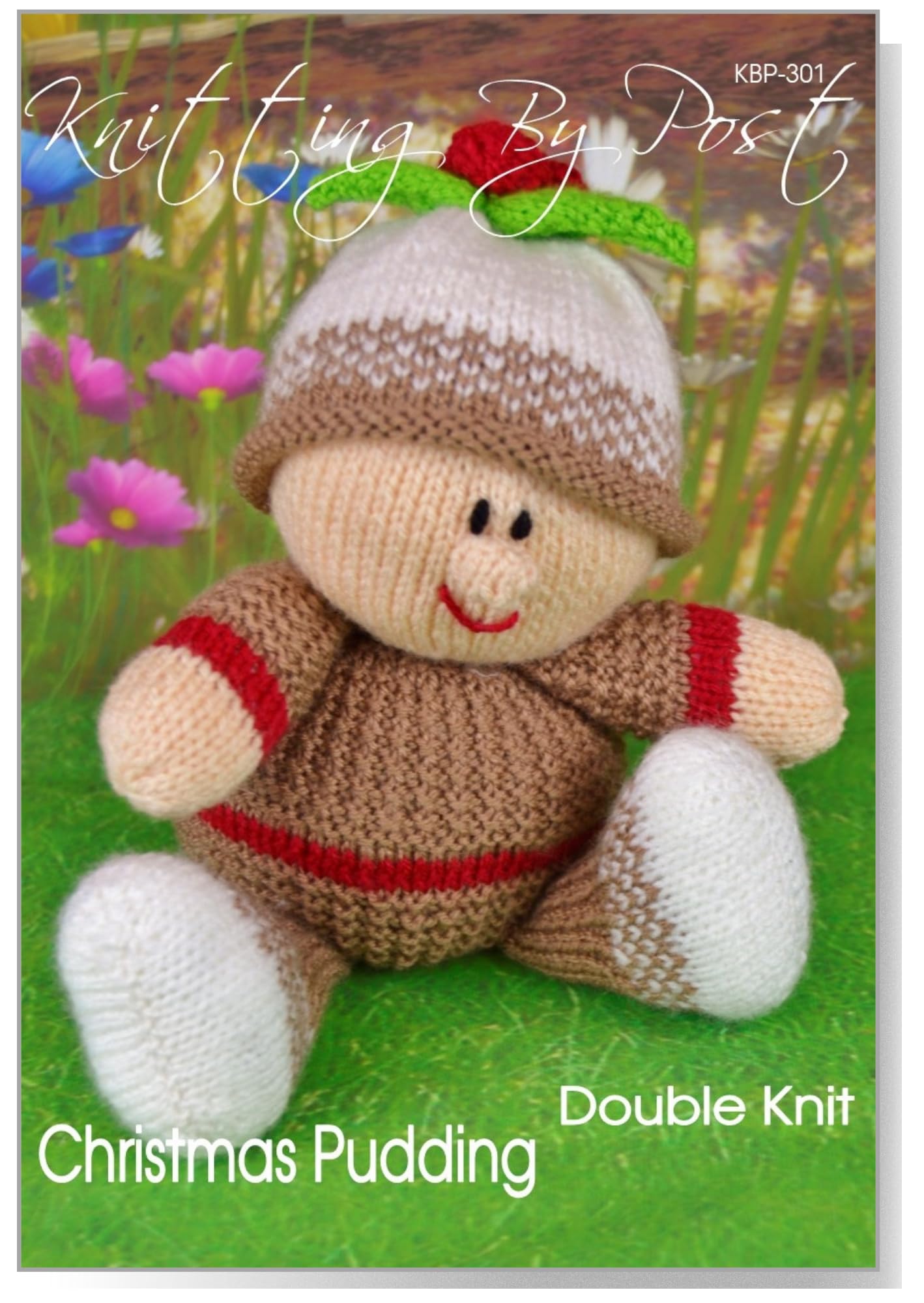 Knitting Pattern - Christmas Pudding from Knitting by Post : Amazon.co ...