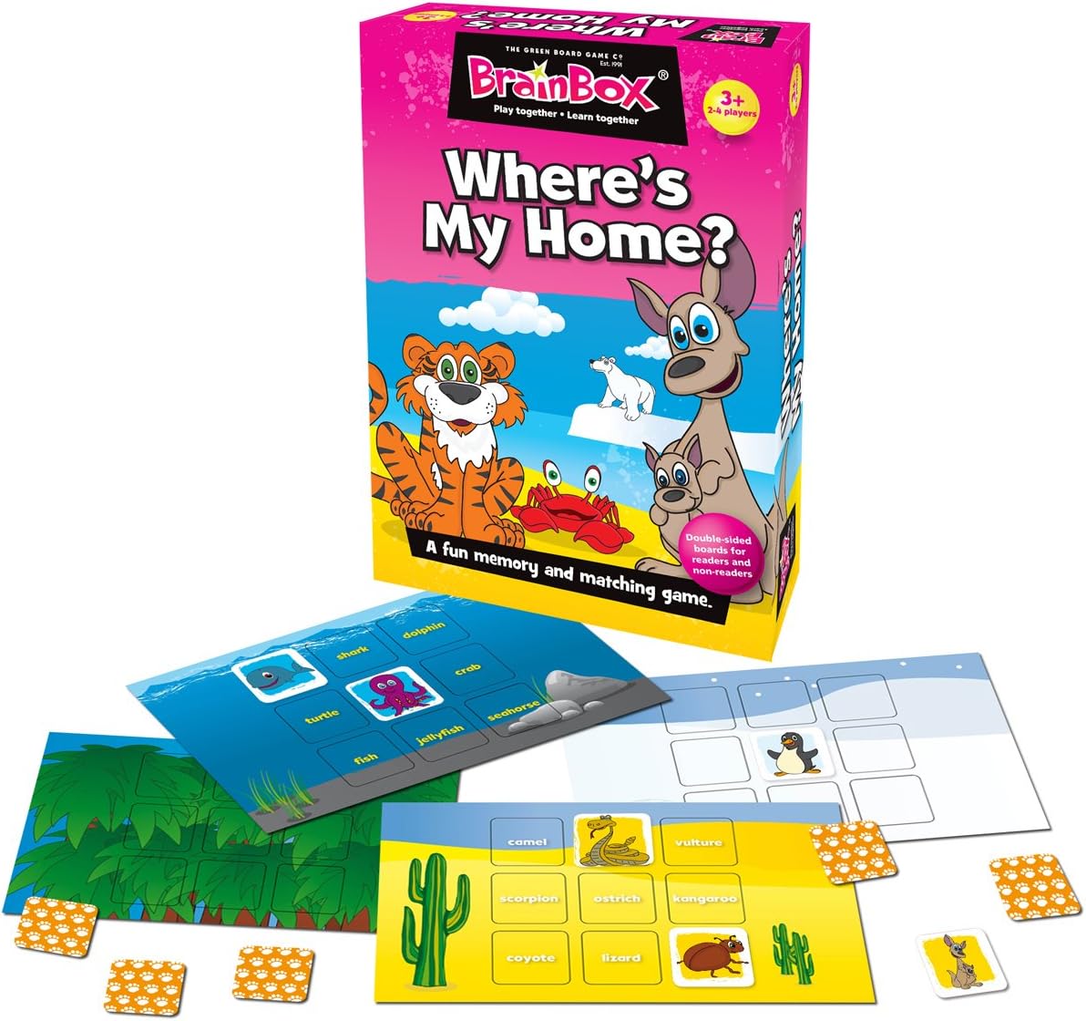 Where's My Home? Fun Memory and Matching Game : Amazon.co.uk: Toys & Games