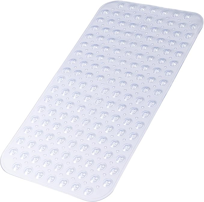 Amazon.com: Bathtub and Shower Mats, 28 x 15 Inch Non-Slip Bath Mat ...