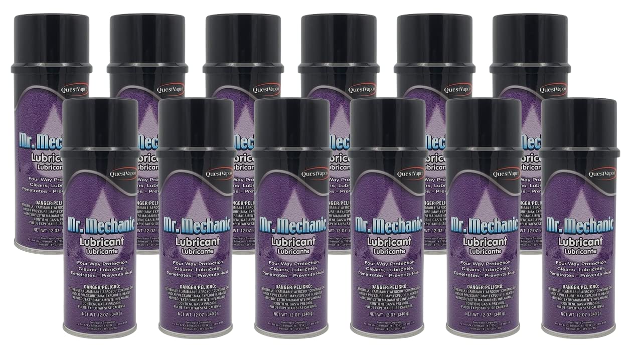 MR. Mechanic Light-Duty Penetrating Lubricant; Case of 12 (16 oz) cans ...