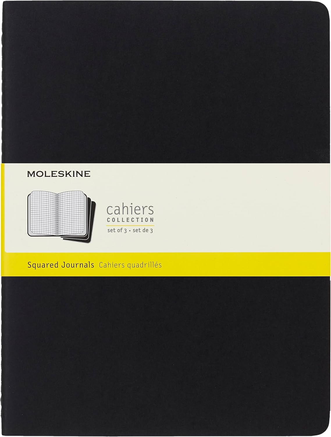 Moleskine Notebook, Squared Page Journal, Cardboard Cover, 16 ...