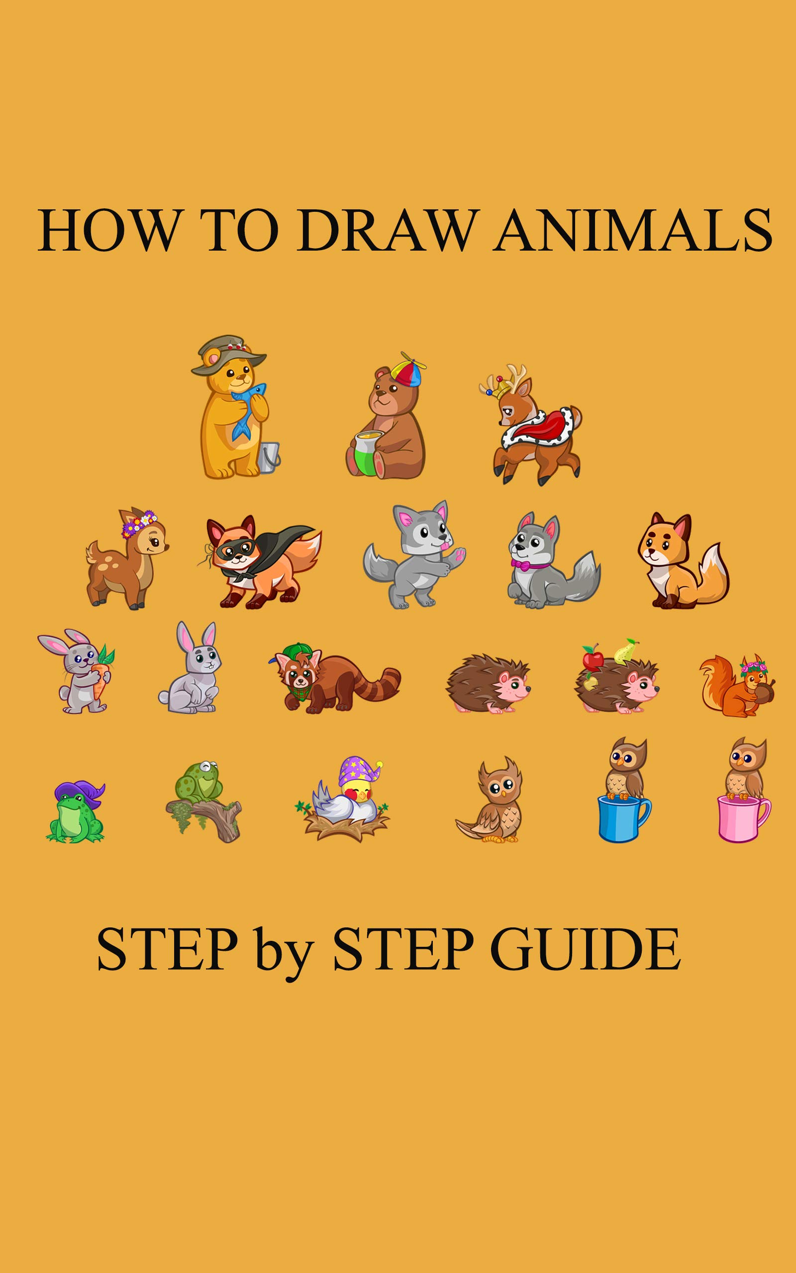 Buy How To Draw Animals Step By Step Guide Online At Desertcart INDIA buy-how-to-draw-animals-step-by-step-guide-online-at-desertcart-india