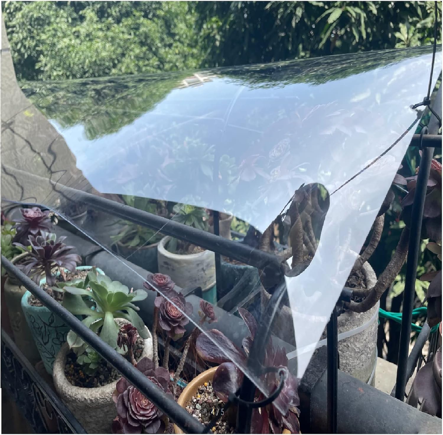 Clear Acrylic Plastic Sheet Polycarbonate Plastic Sheet, Outdoor DIY ...