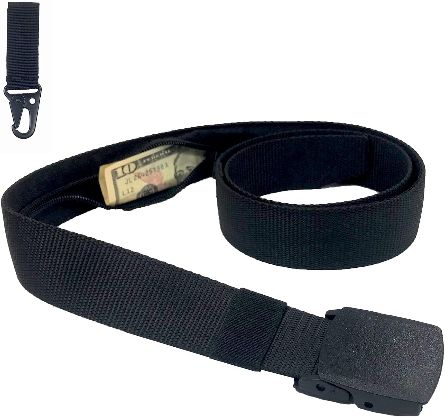 Amazon.com | Nylon Travel Security Money Belt with Hidden Money Pocket ...