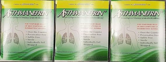 Amazon.com: Asthmanefrin Asthma Medication Refill, 30 Count (Pack of 3 ...