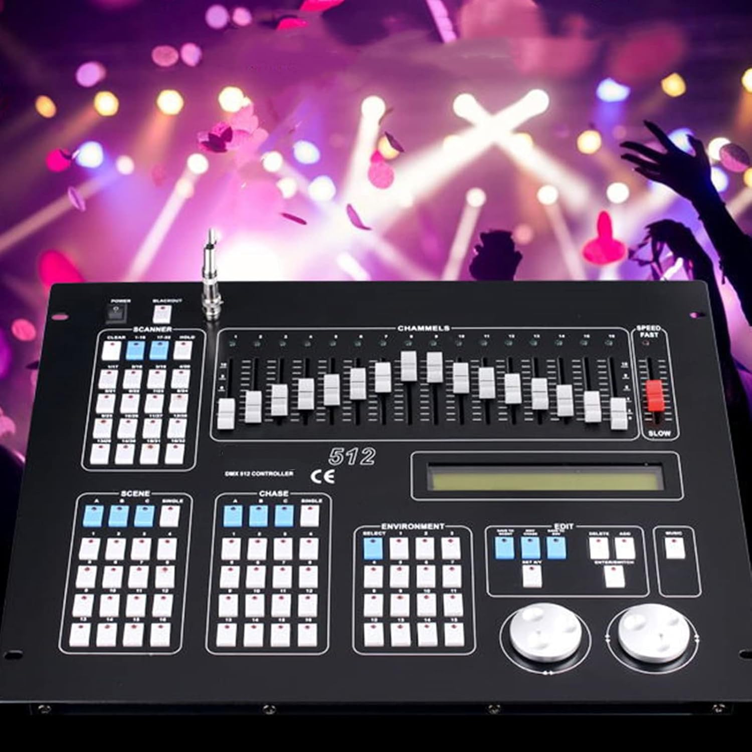 Amazon.com - Erbaofd DMX Controller, DMX 512 Console, DMX Lighting ...
