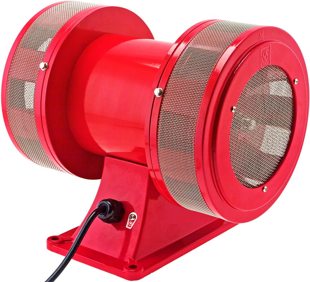 Amazon.com: Vixen Horns Extra Loud Air Raid Siren - Industrial Alarm ...