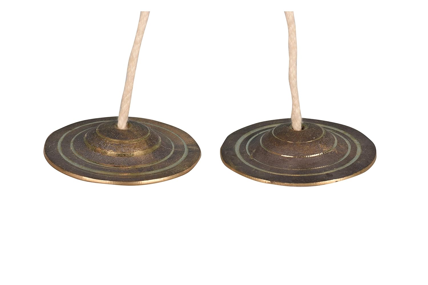 Kannan Musical Instruments Bronze Thalam, 1 Pair, 3 inch, Black and ...