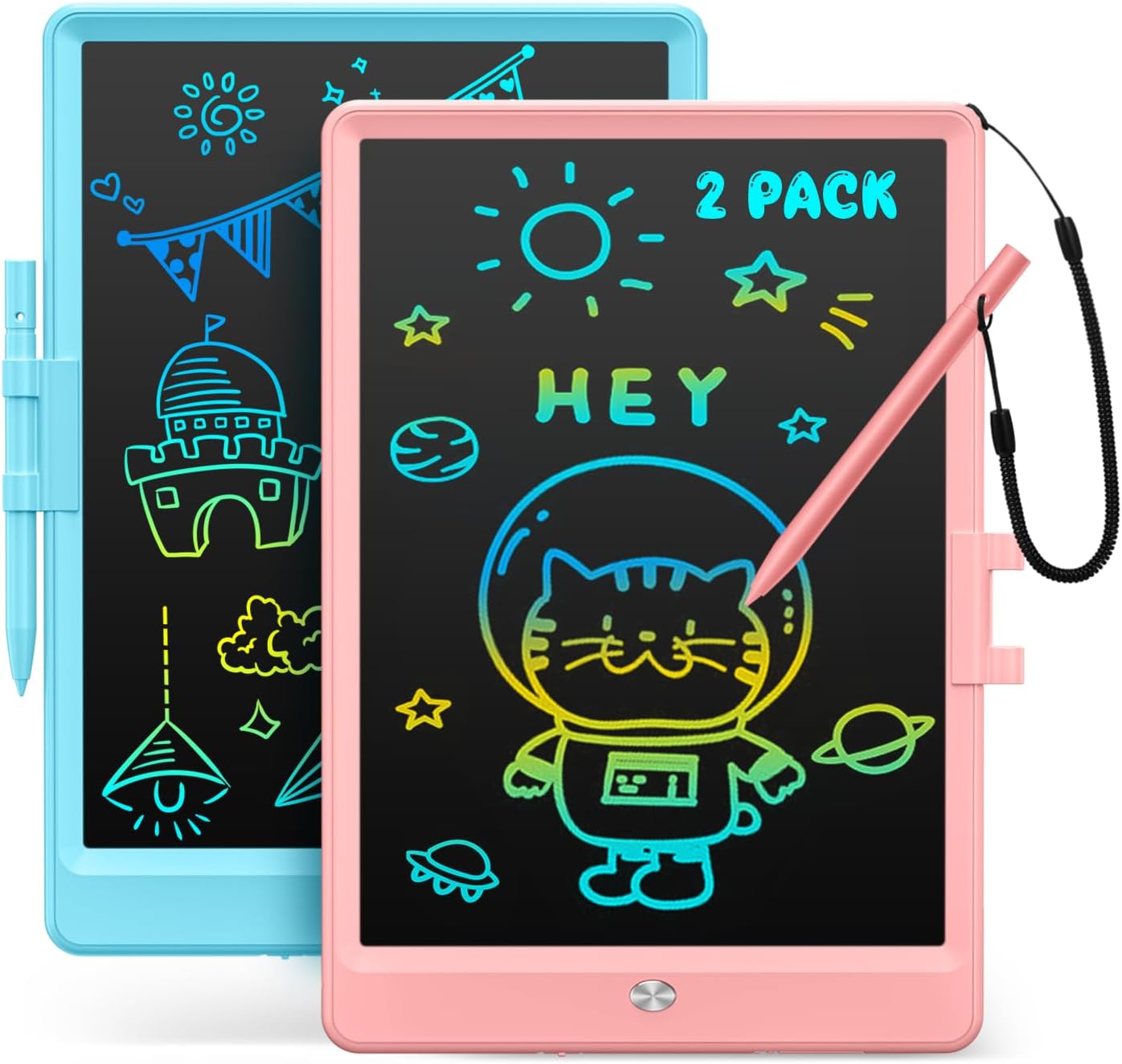 Amazon.com: HOMESTEC Astrodraw Drawing Pad Toys, Colorful LCD Writing ...