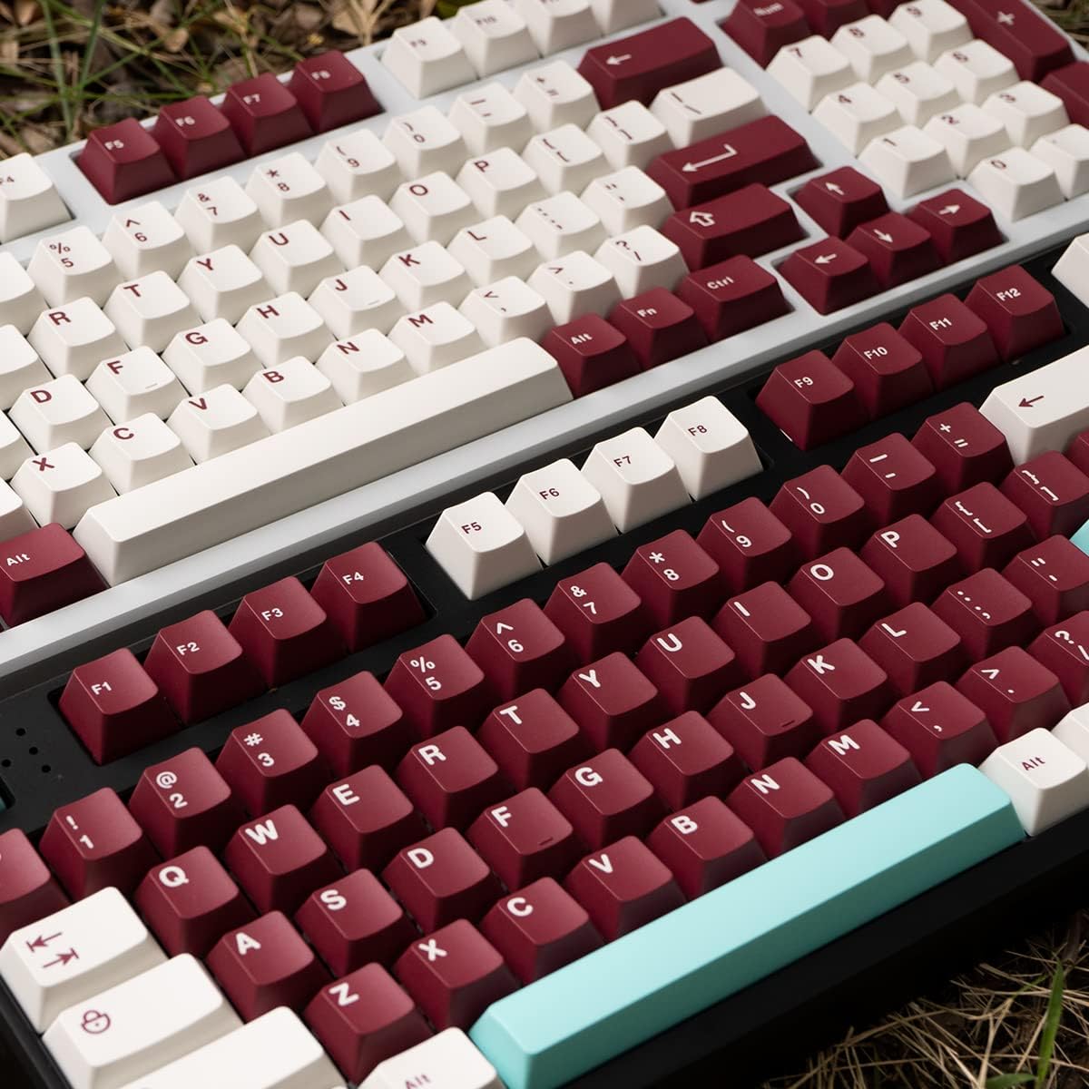 mintcaps 253 Keys Doubleshot Cherry Profile Yuru Keycaps Custom ...