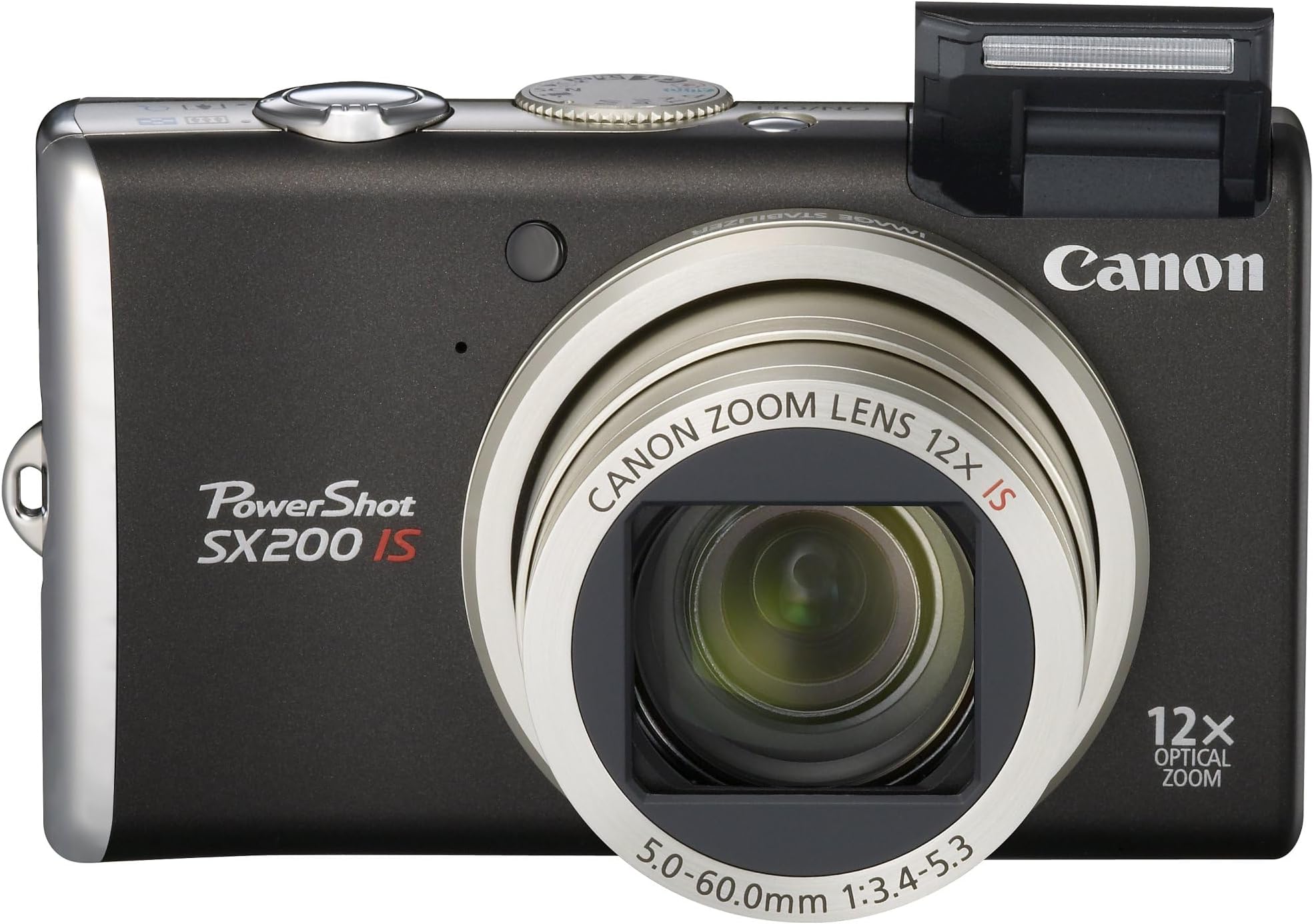 Amazon.com : Canon PowerShot SX200IS 12 MP Digital Camera with 12x Wide ...