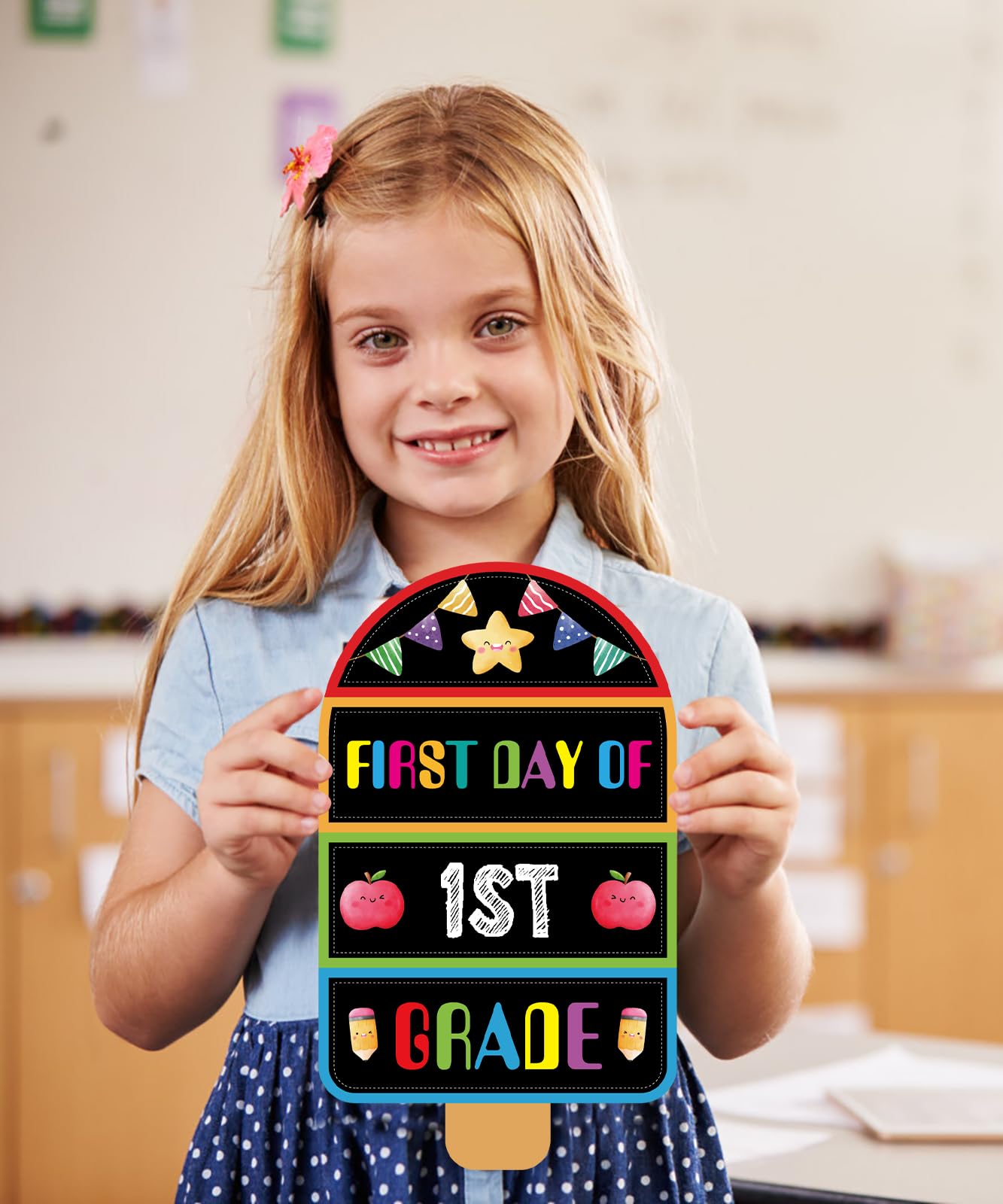 Snapklik.com : First Day And Last Day Of School Sign - 15 Grades Cute ...