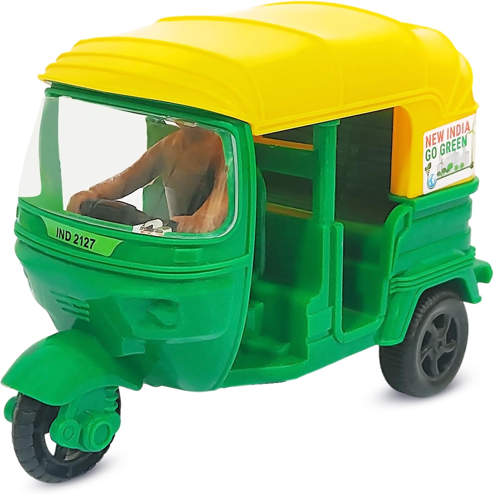 FunBlast Auto Rickshaw Toys, Push & Go Auto Rickshaw Toy for Kids, Toy ...