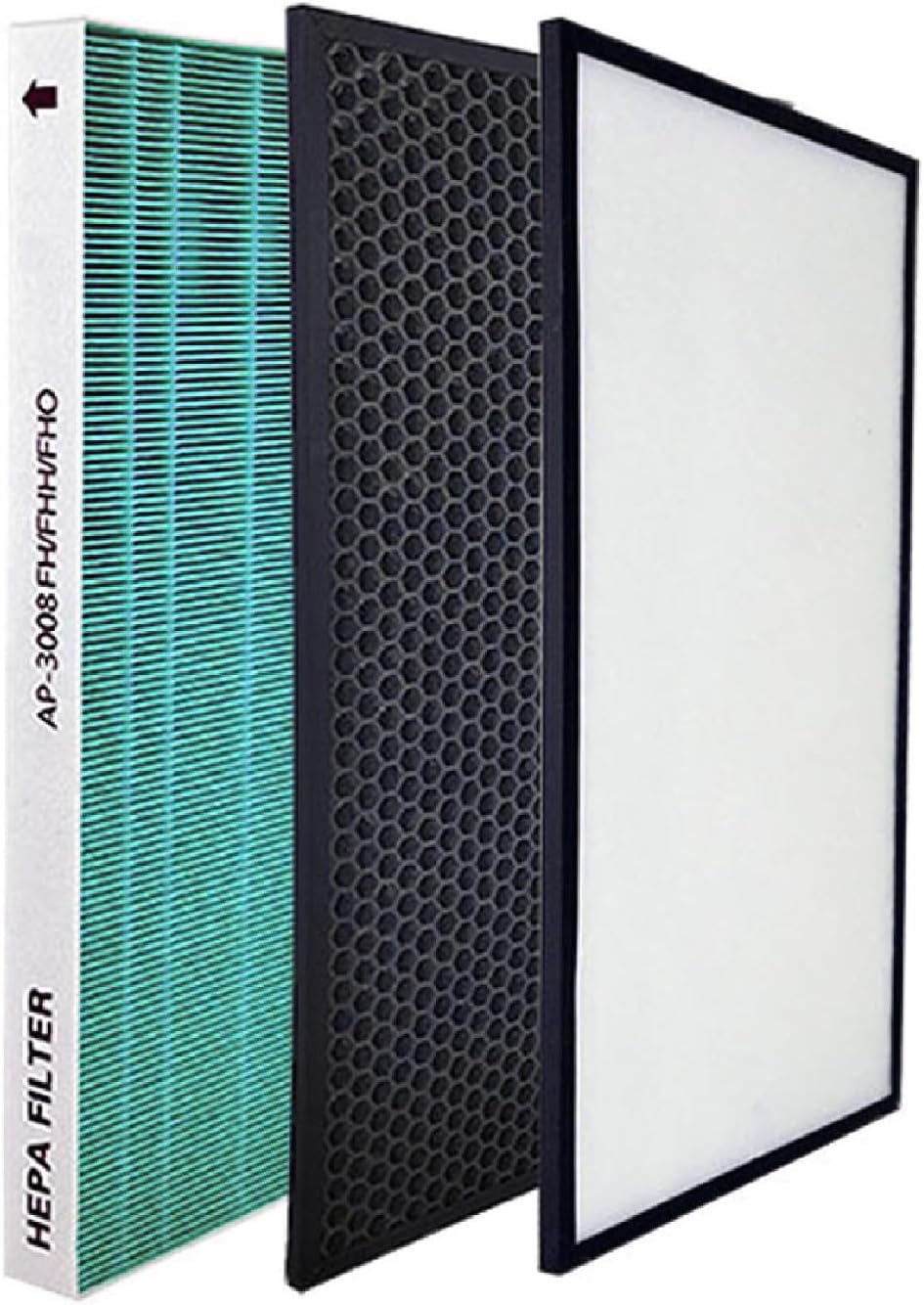 Amazon.com: Jiawu Air Purifier Replacement Filter, AP-3008FH 3 Layer ...