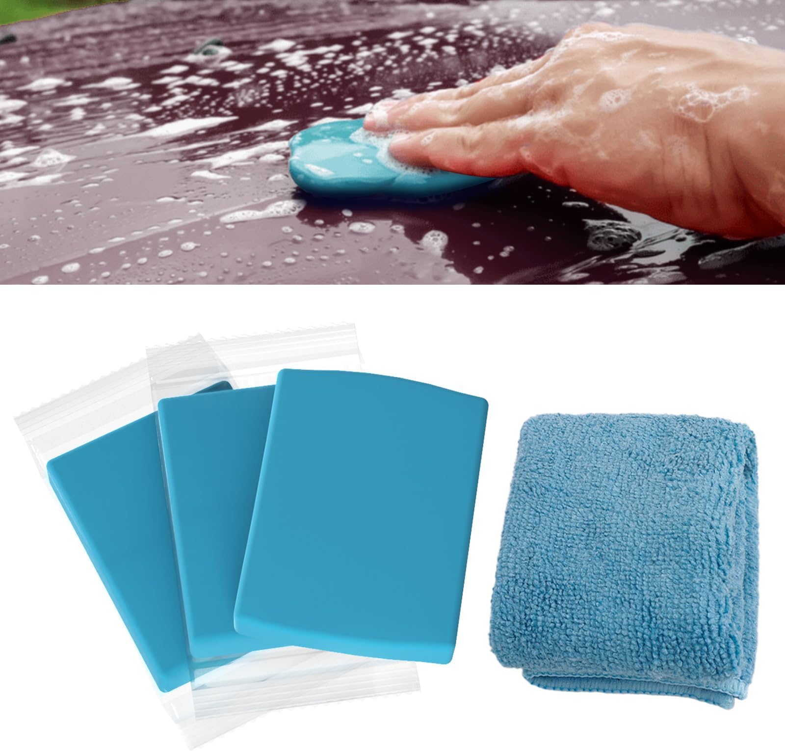 Clay Bar Car Detailing Clay - ClayBars Magic Clay Bar Kit, Premium ...