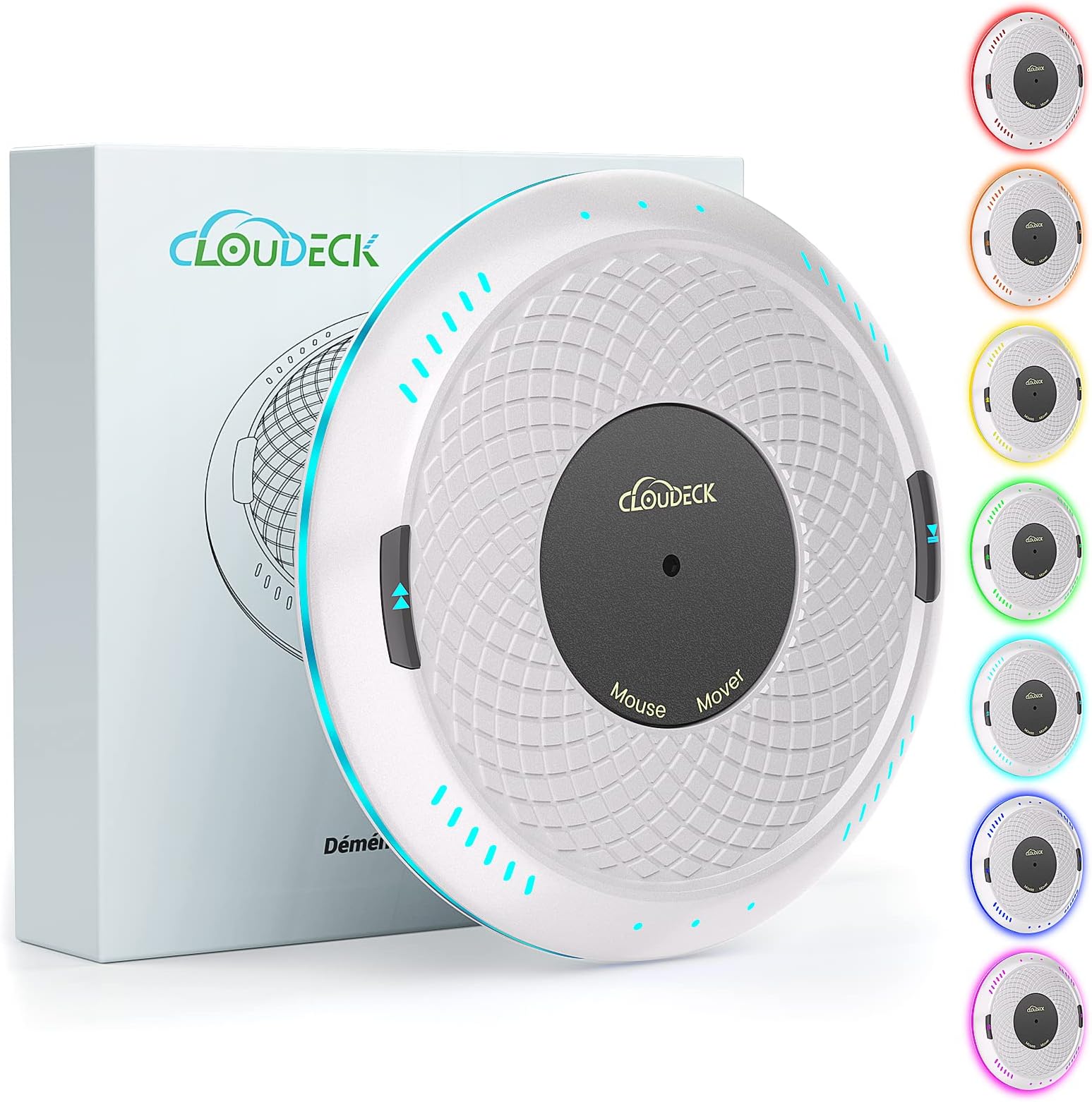 Amazon.com: Cloudeck Mouse Mover with Timer & LED Color Option ...