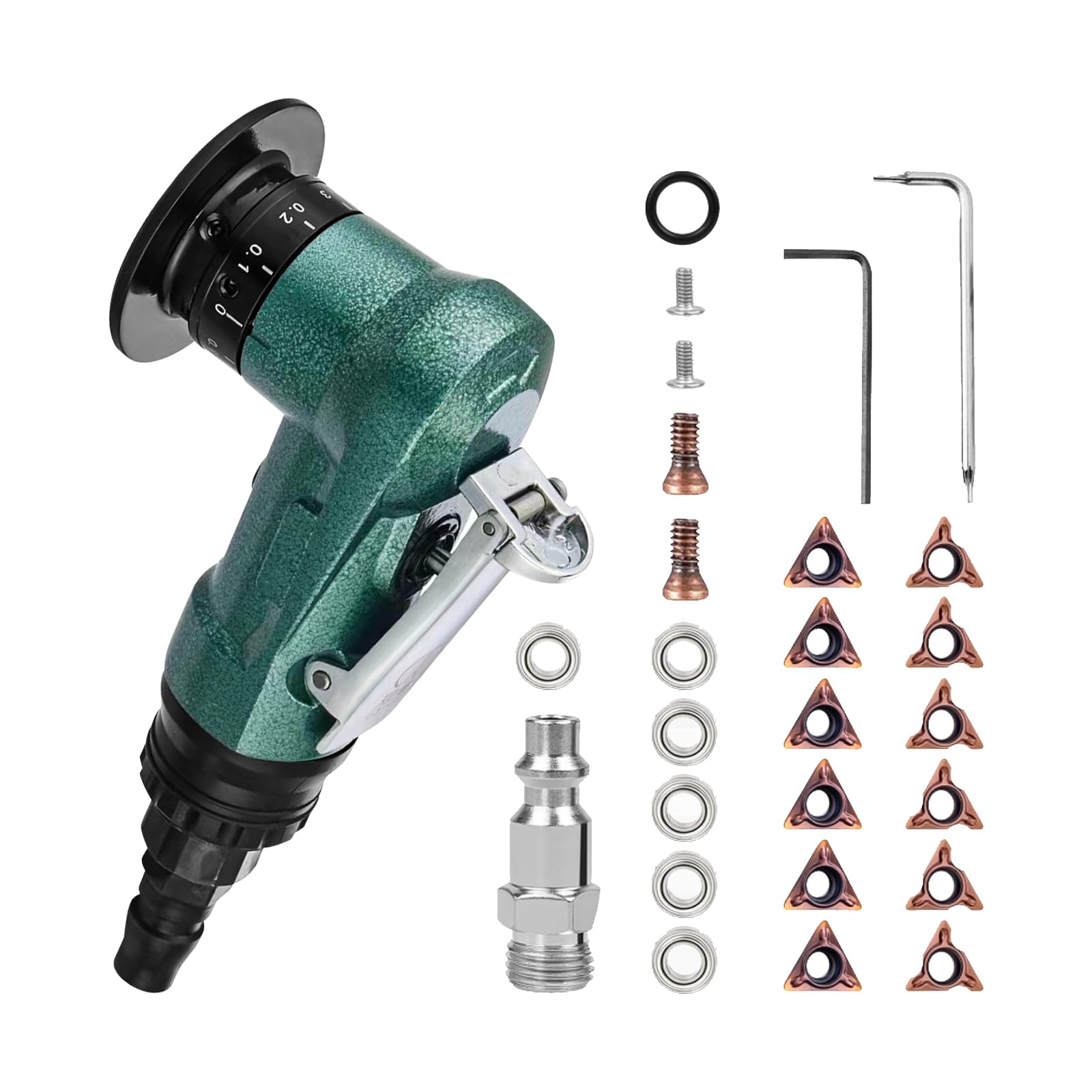 2 in 1 Mini Pneumatic Chamfering Machine, Handheld Air Chamfer Tool, 45 ...