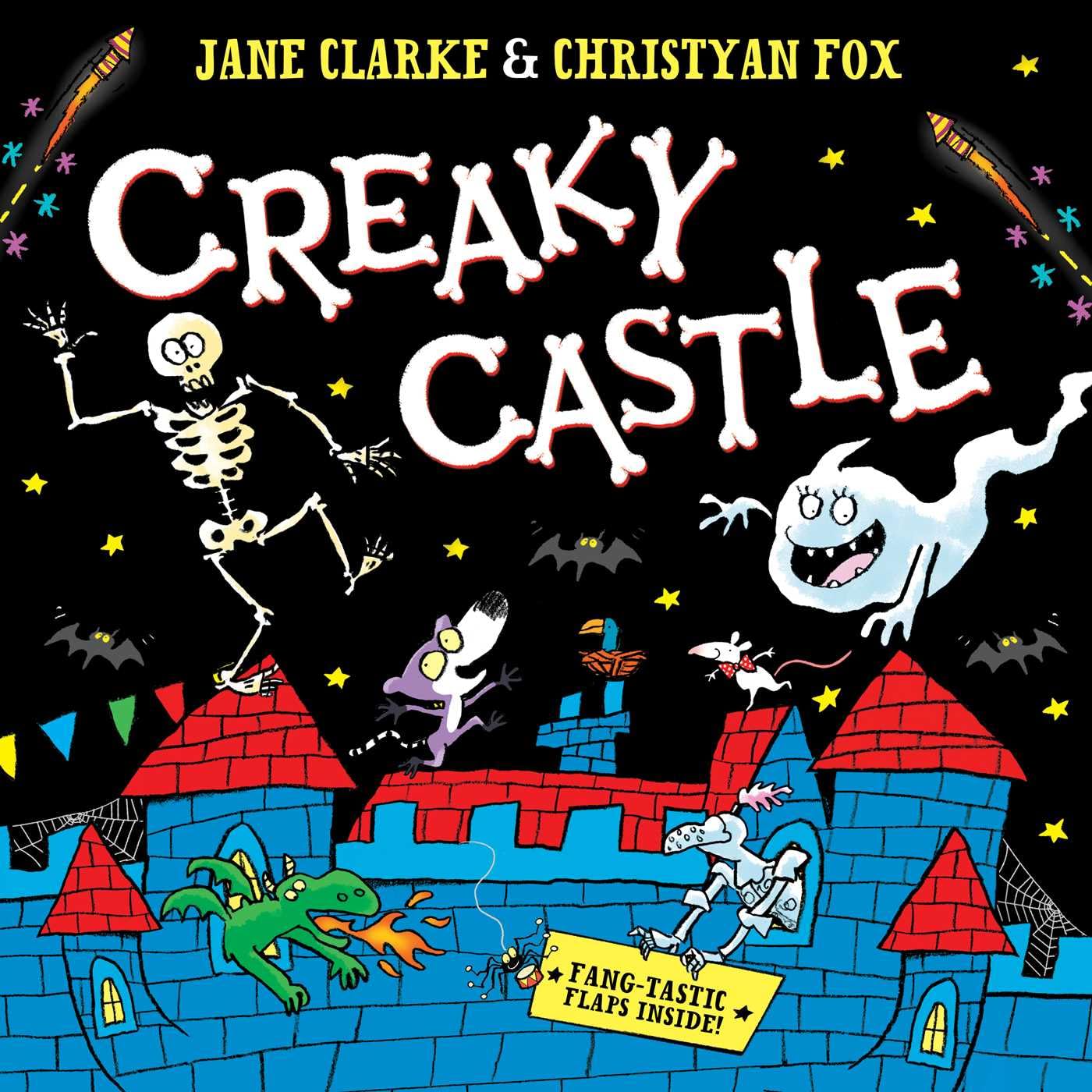 Creaky Castle: A halloween lift-the-flap book: Christyan Fox, Christyan ...