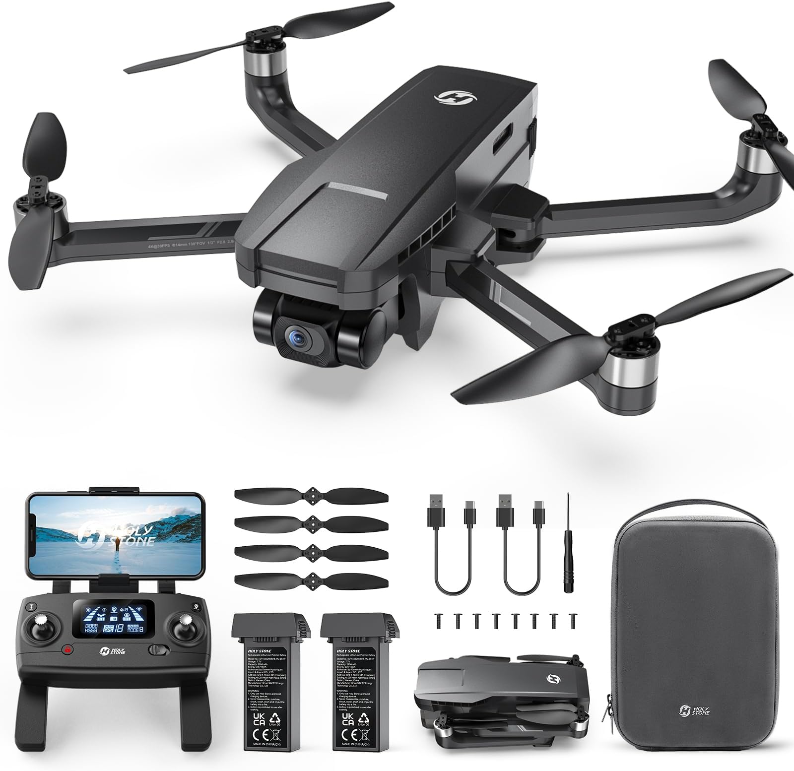 Amazon.com: Potensic ATOM SE GPS Drone with 4K EIS Camera, Under 249g ...