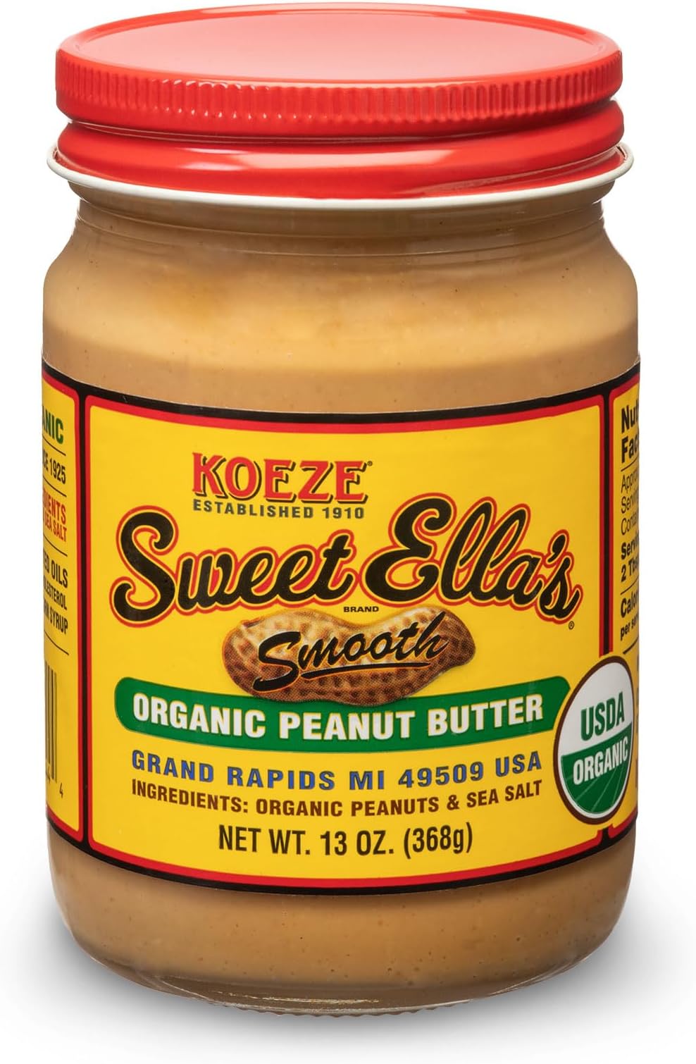 Amazon.com : Cream Nut Natural Smooth Peanut Butter : Grocery & Gourmet ...